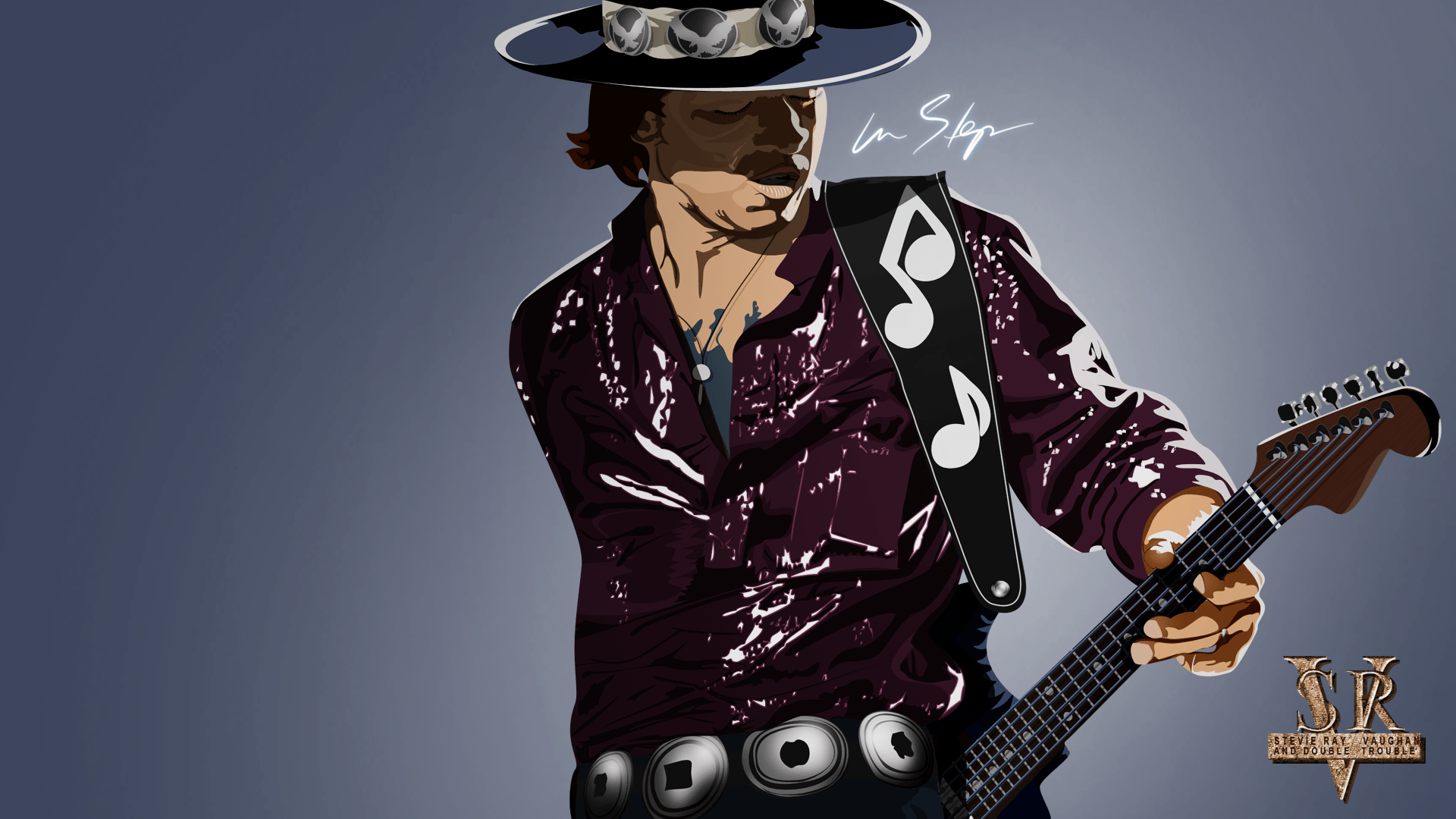 Stevie Ray Vaughan Iphone Wallpaper