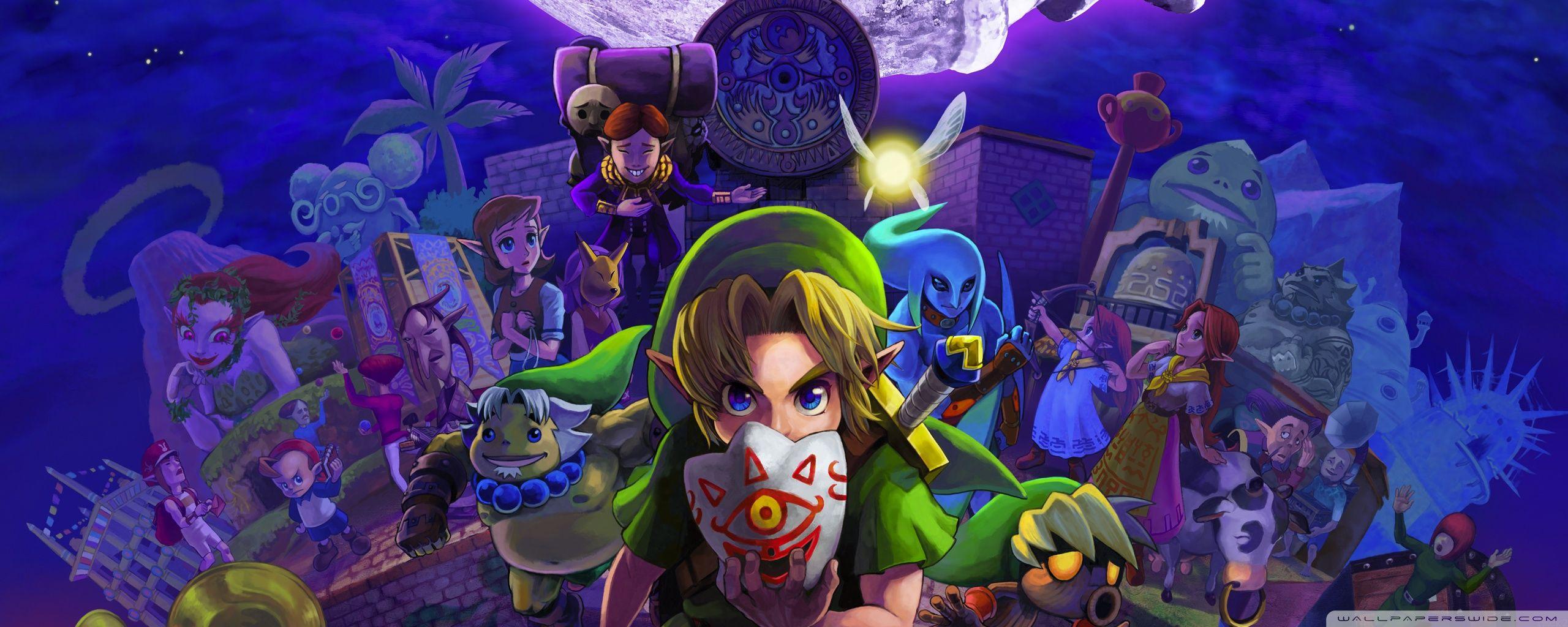 Legend of Zelda Dual Monitor Wallpapers - Top Free Legend of Zelda Dual ...