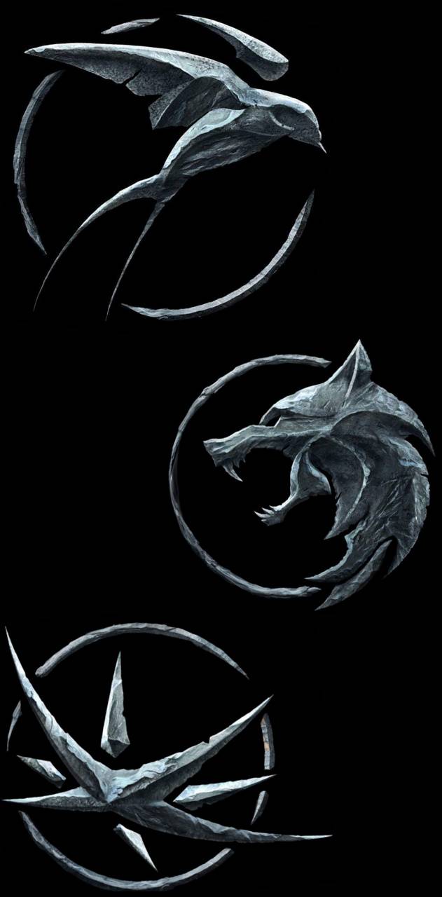 The Witcher Logo Wallpapers - Top Free The Witcher Logo Backgrounds ...