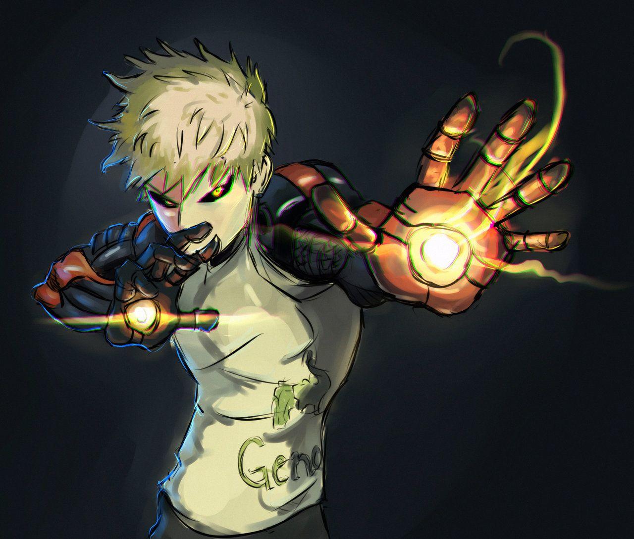 One Punch Man Genos Wallpapers - Top Free One Punch Man Genos ...
