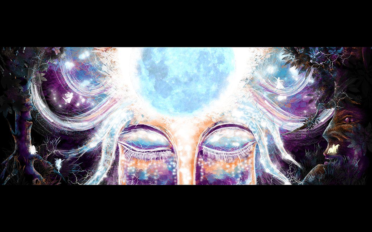 Trippy Moon Wallpapers - Top Free Trippy Moon Backgrounds - WallpaperAccess