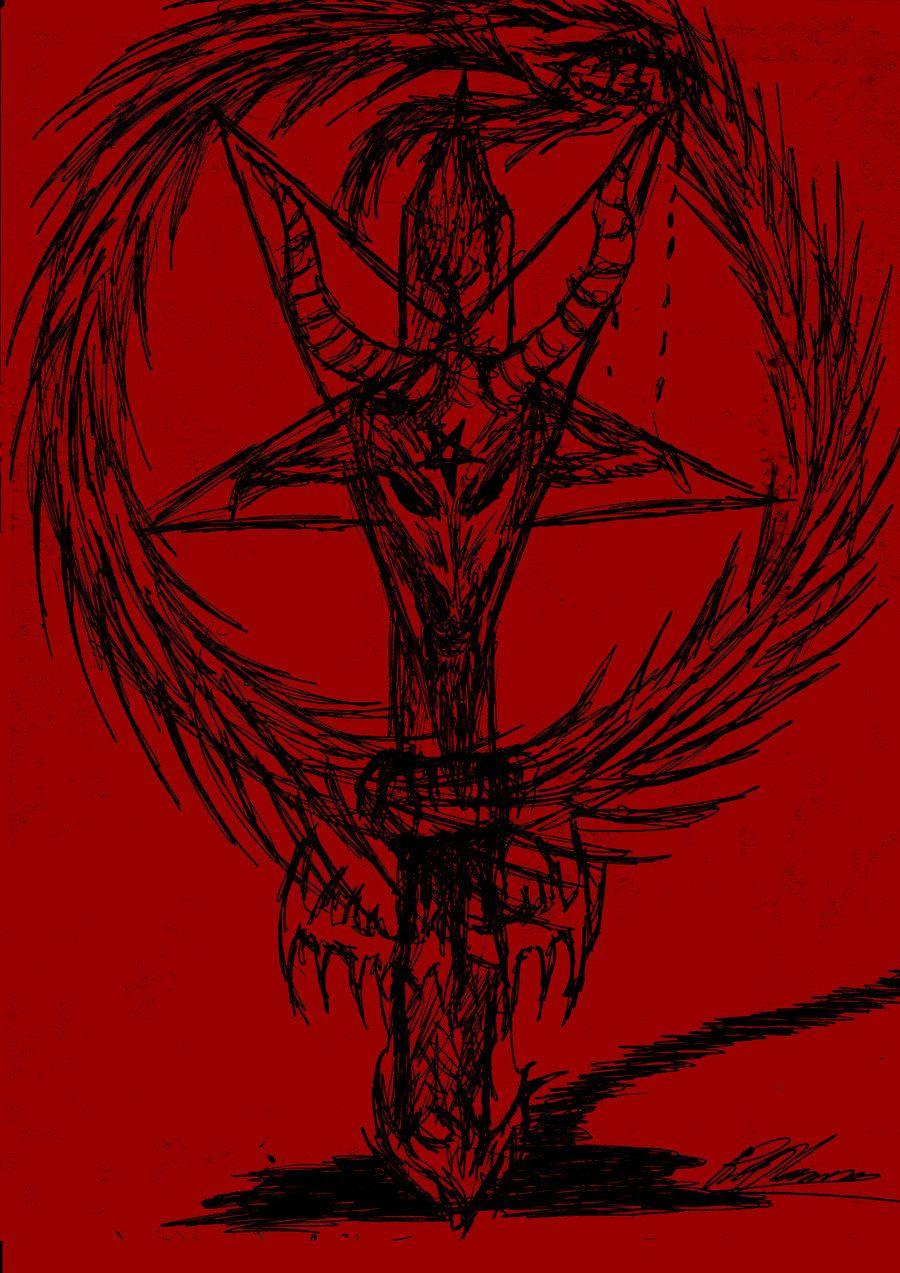 Baphomet iPhone Wallpapers - Top Free Baphomet iPhone Backgrounds ...