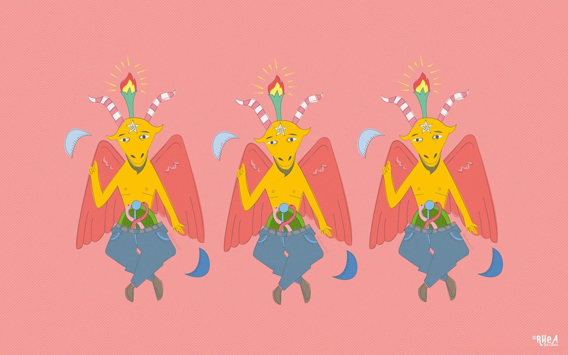 Cute Baphomet Wallpapers - Top Free Cute Baphomet Backgrounds ...