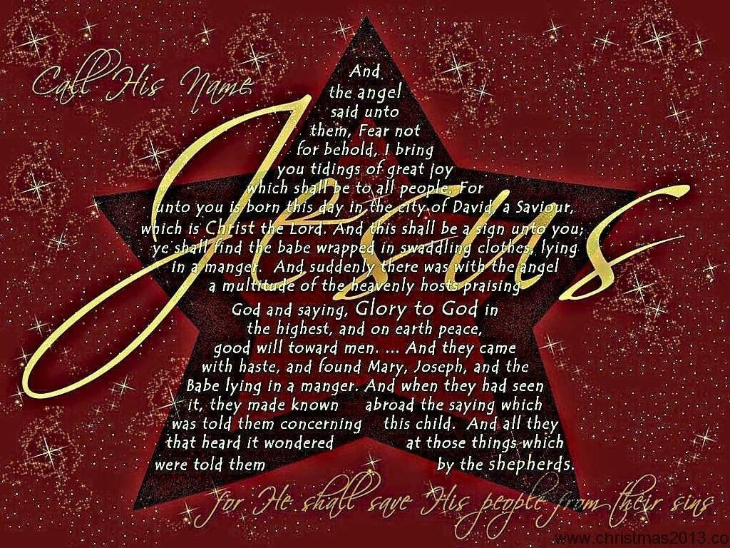 Christmas Bible Verses Wallpapers - Top Free Christmas Bible Verses ...