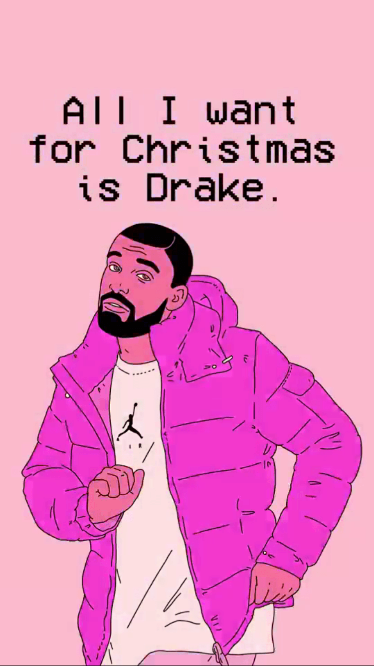 Drake Christmas Hotline Bling Wallpapers - Top Free Drake Christmas ...