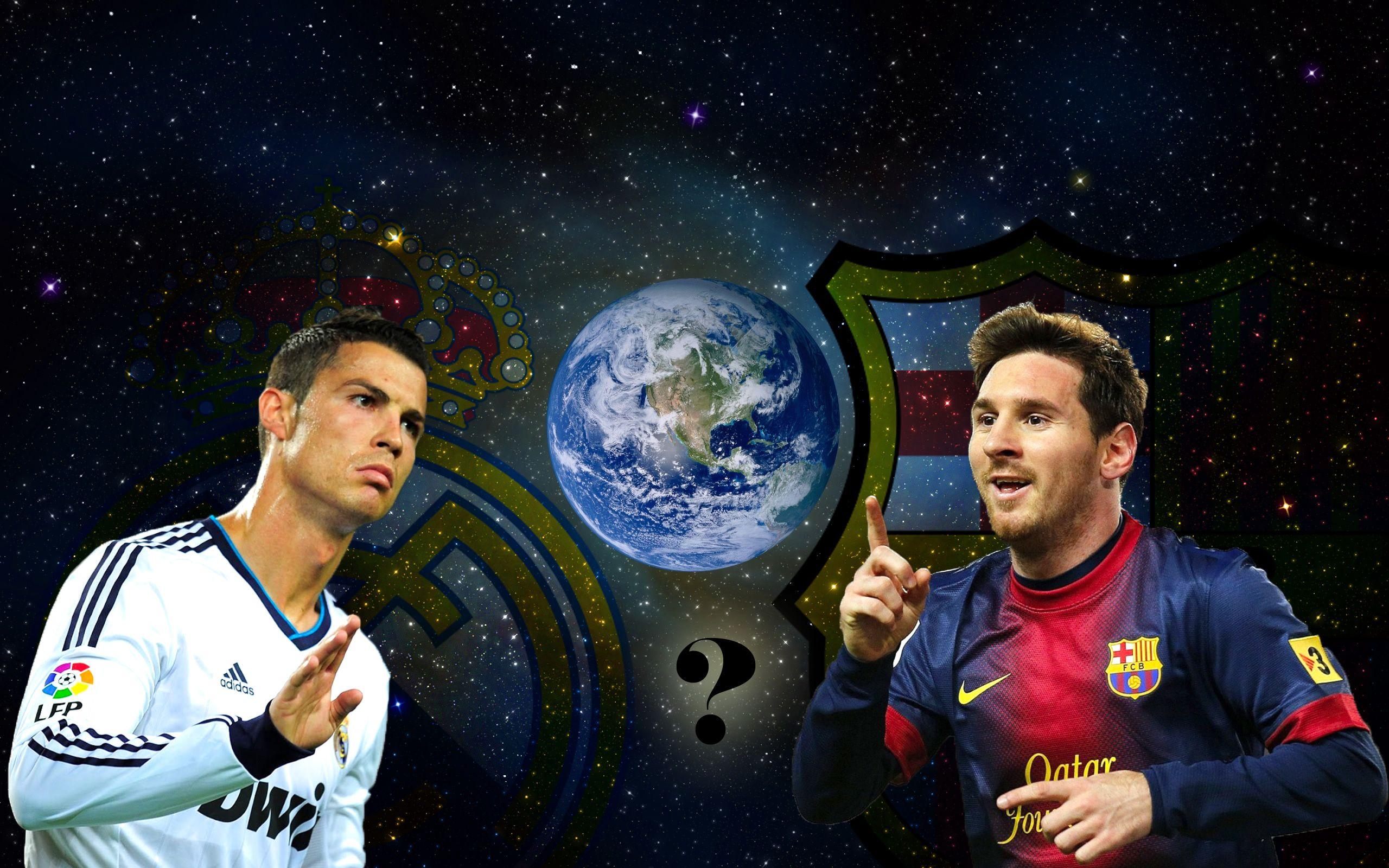 Messi Ronaldo Wallpapers - Top Free Messi Ronaldo Backgrounds - WallpaperAccess