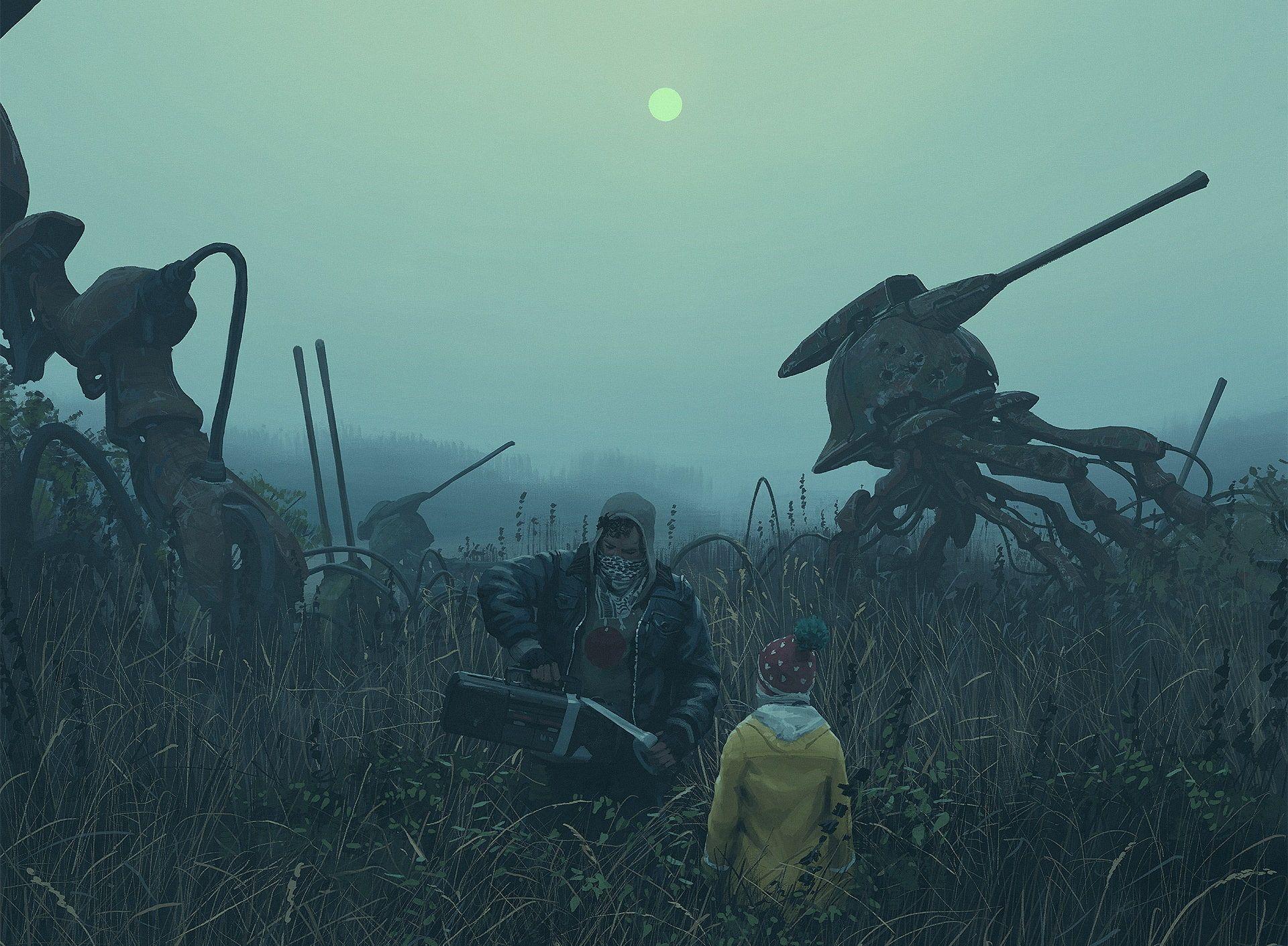 Simon Stålenhag Wallpapers - Top Free Simon Stålenhag Backgrounds ...