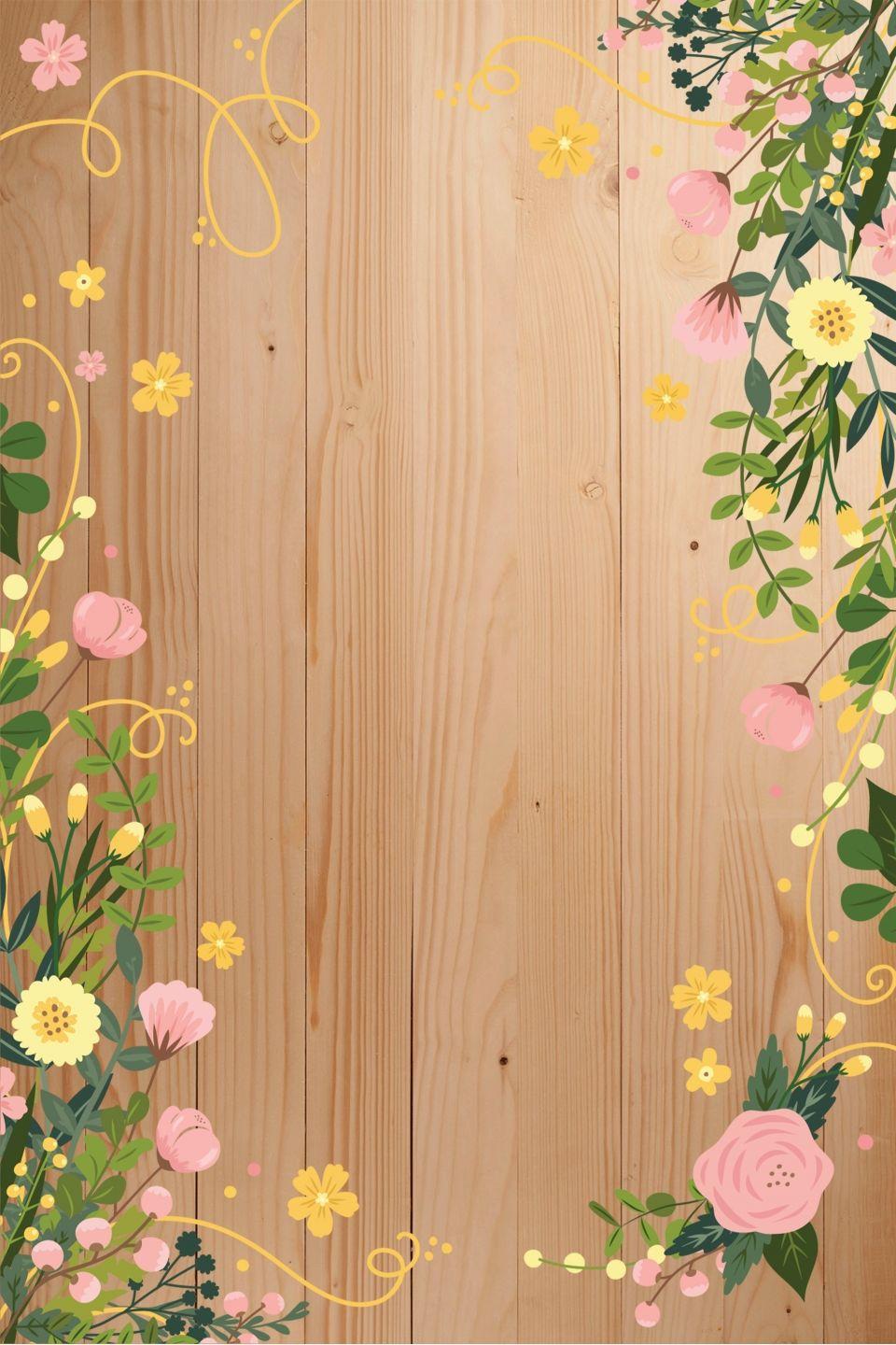 Wooden Floral Wallpapers - Top Free Wooden Floral Backgrounds ...