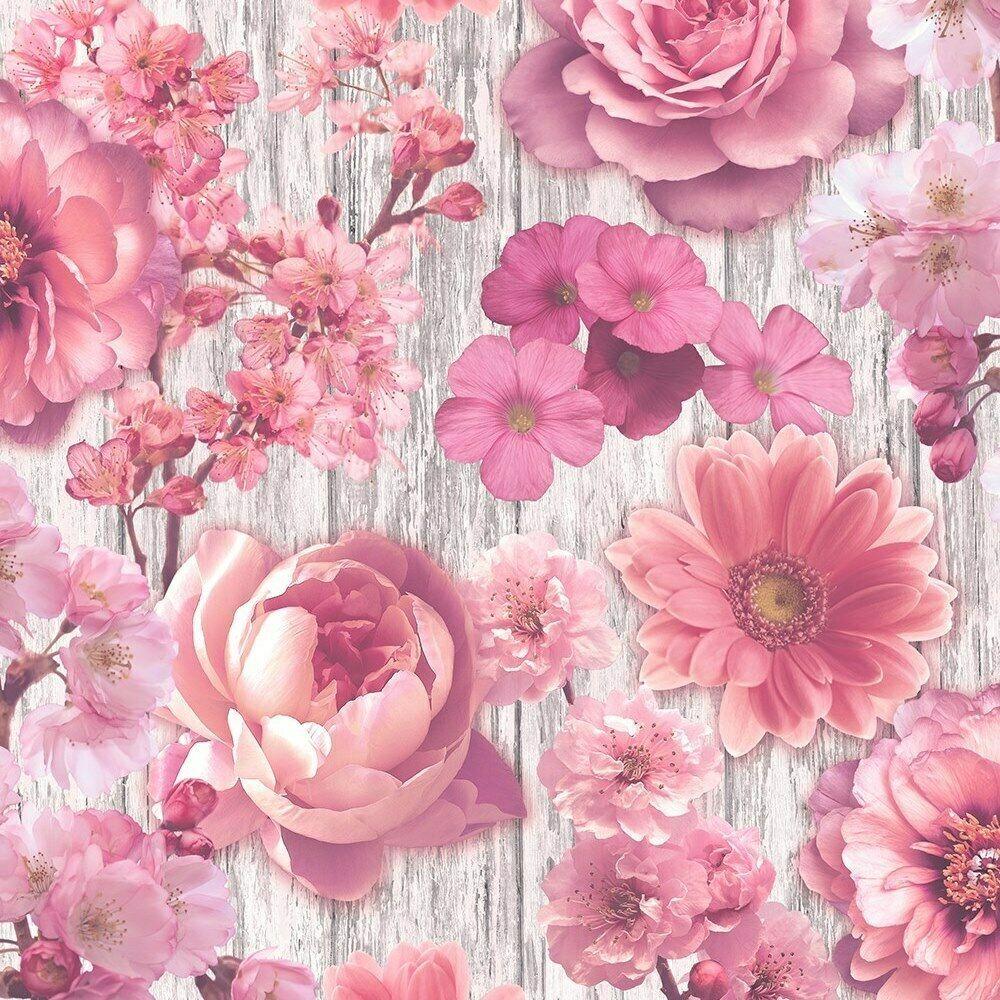 Wooden Floral Wallpapers - Top Free Wooden Floral Backgrounds ...