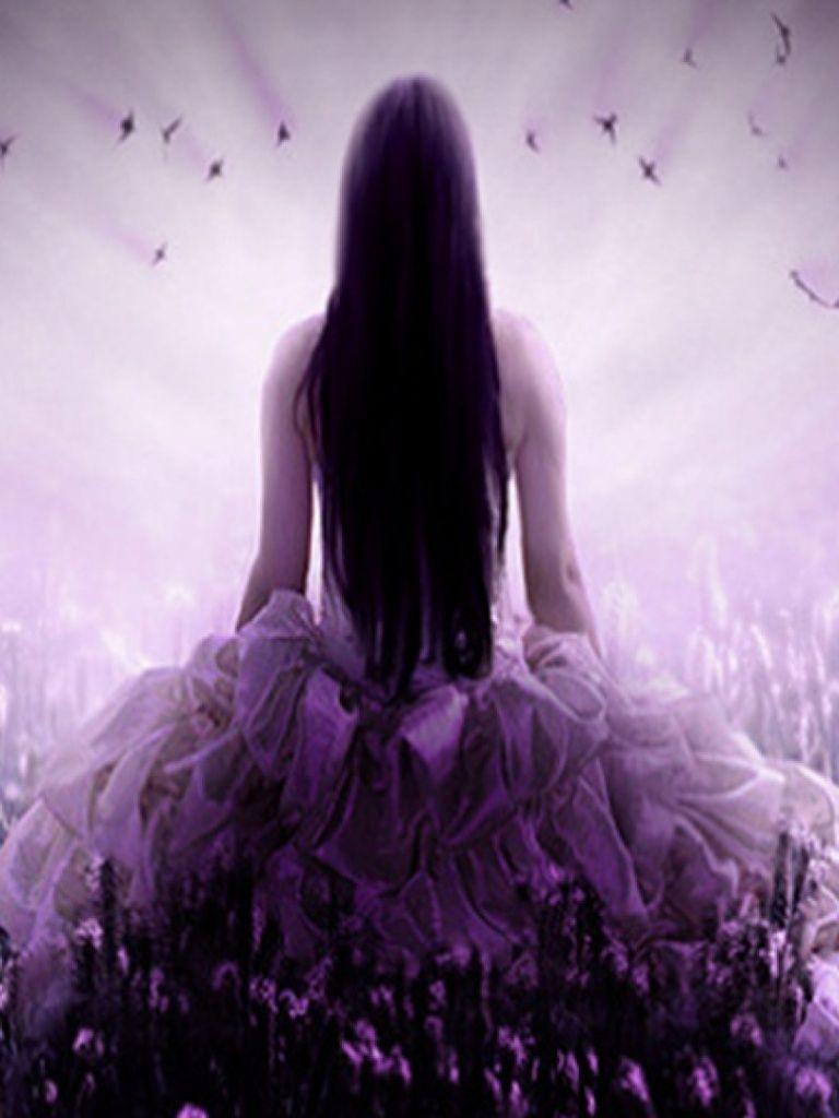 Purple Girl Wallpapers - Top Free Purple Girl Backgrounds - WallpaperAccess