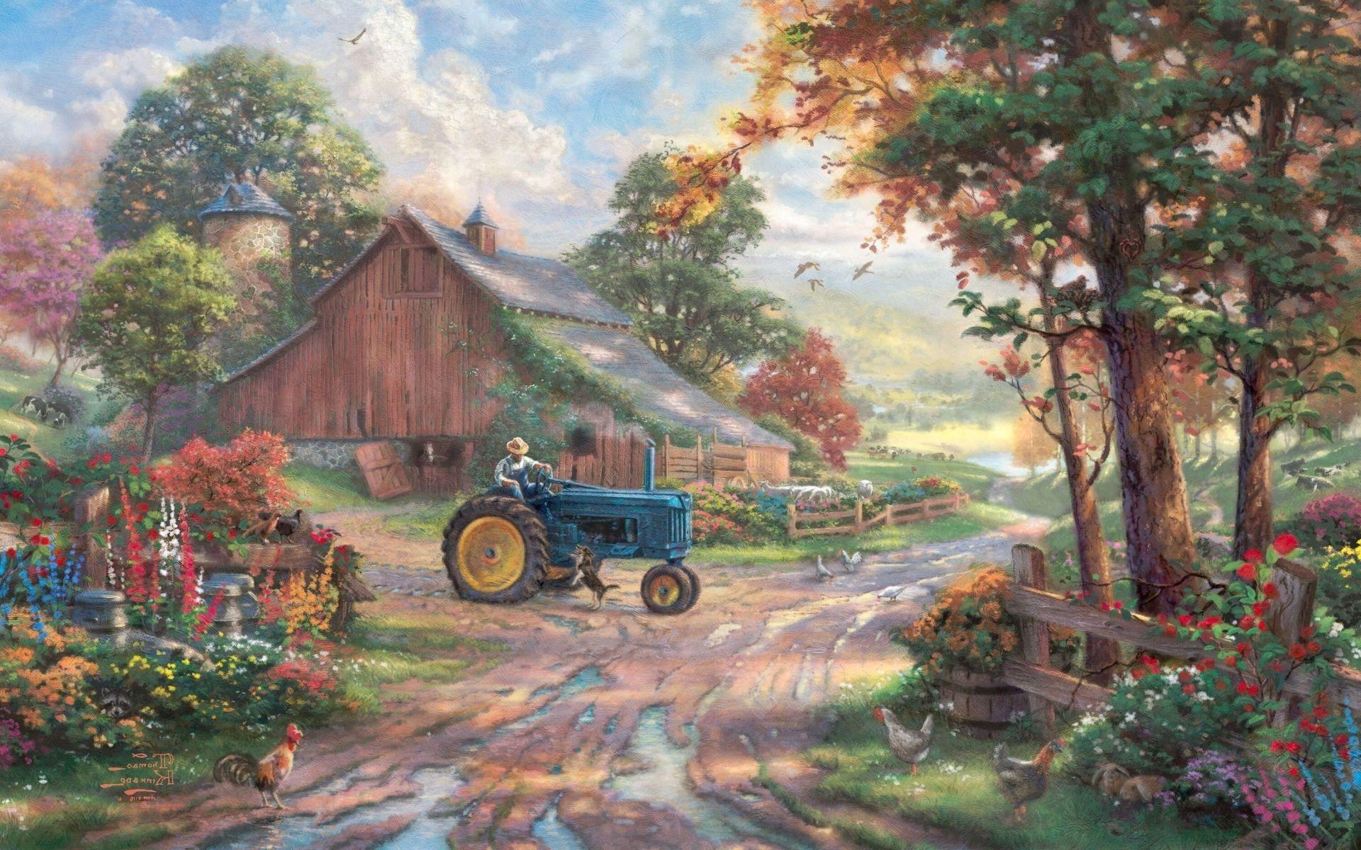 Summer Farm Wallpapers - Top Free Summer Farm Backgrounds - WallpaperAccess