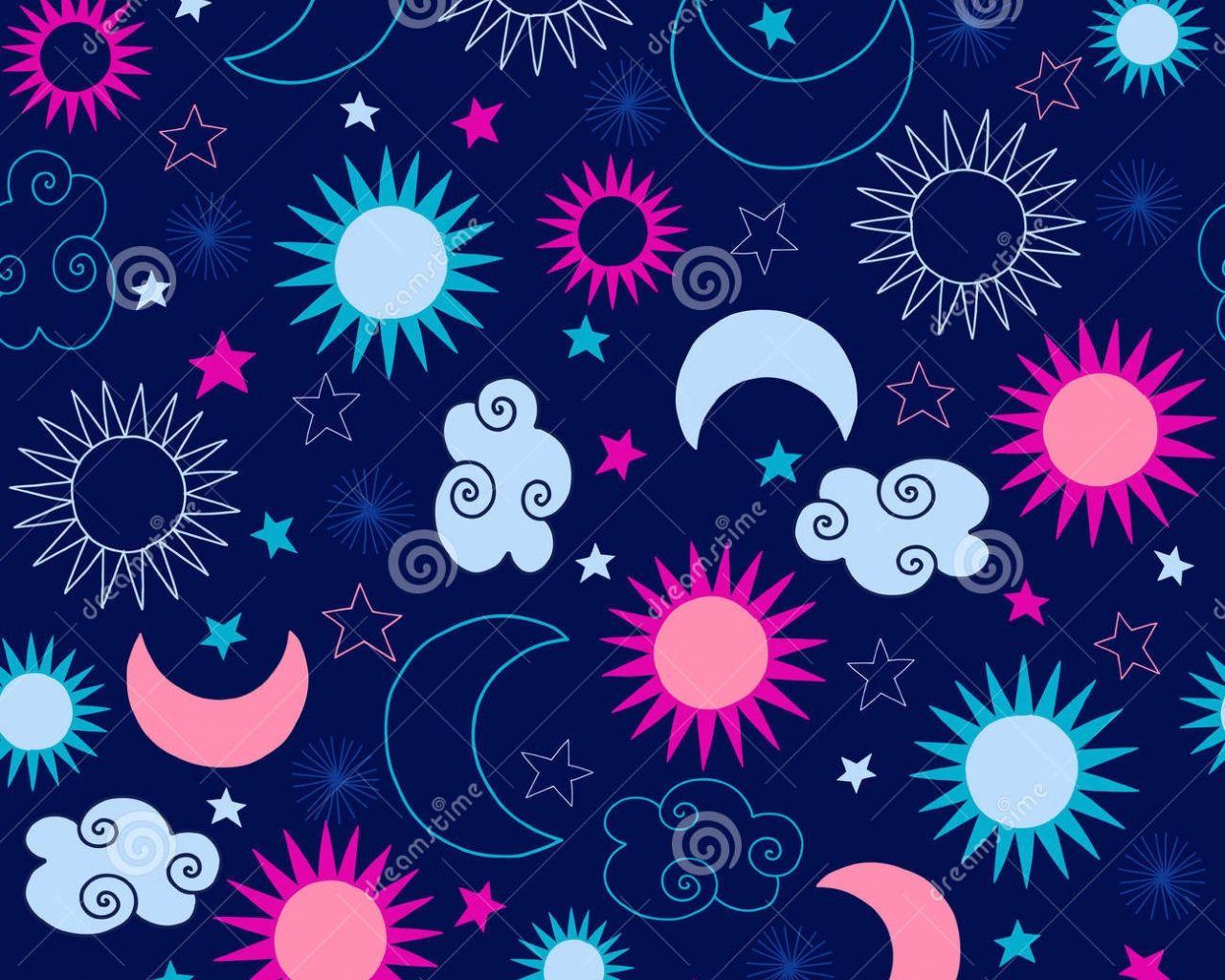 Celestial Moon and Stars Wallpapers - Top Free Celestial Moon and Stars ...