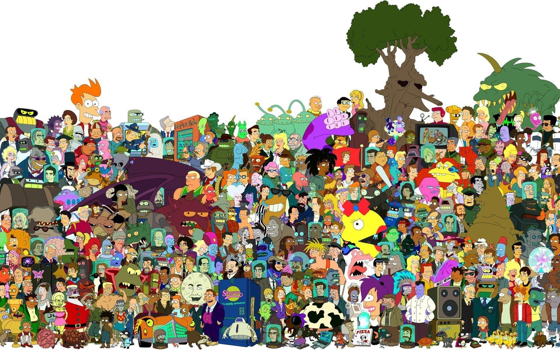Futurama Dual Screen Wallpapers - Top Free Futurama Dual Screen ...