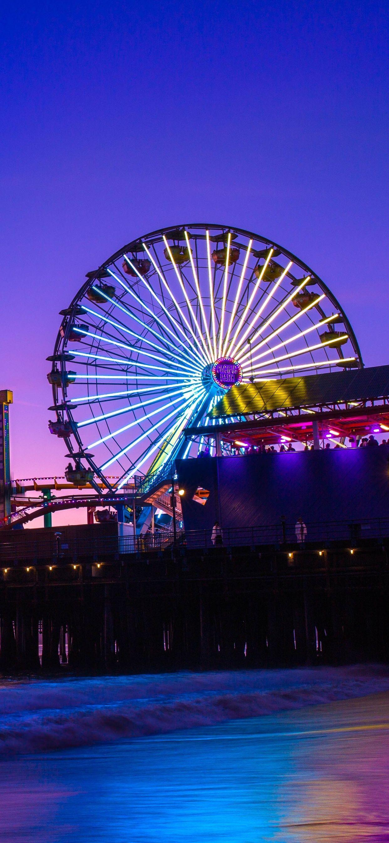 Santa Monica Pier Wallpapers - Top Free Santa Monica Pier Backgrounds ...