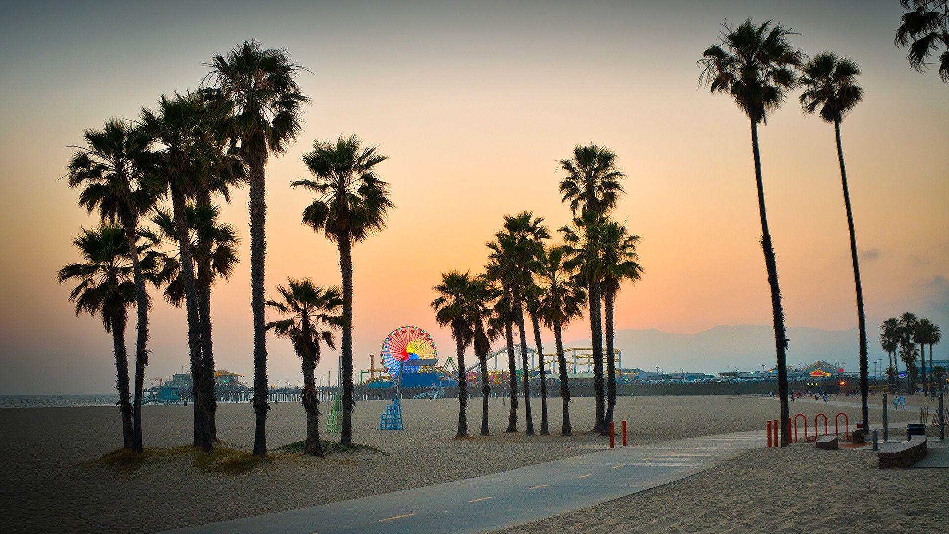 Santa Monica Pier Wallpapers - Top Free Santa Monica Pier Backgrounds ...