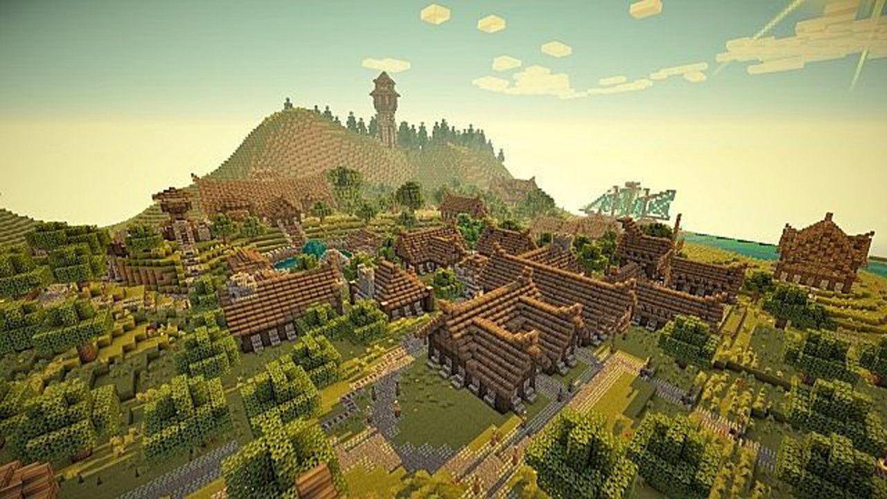 Minecraft Village Wallpapers - Top Free Minecraft Village Backgrounds ...