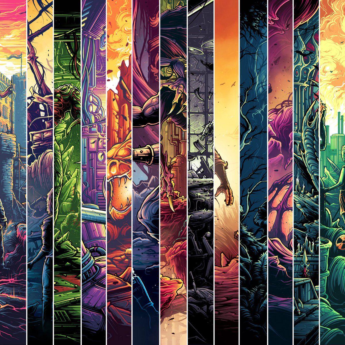 Dan Mumford Wallpapers - Top Free Dan Mumford Backgrounds - WallpaperAccess