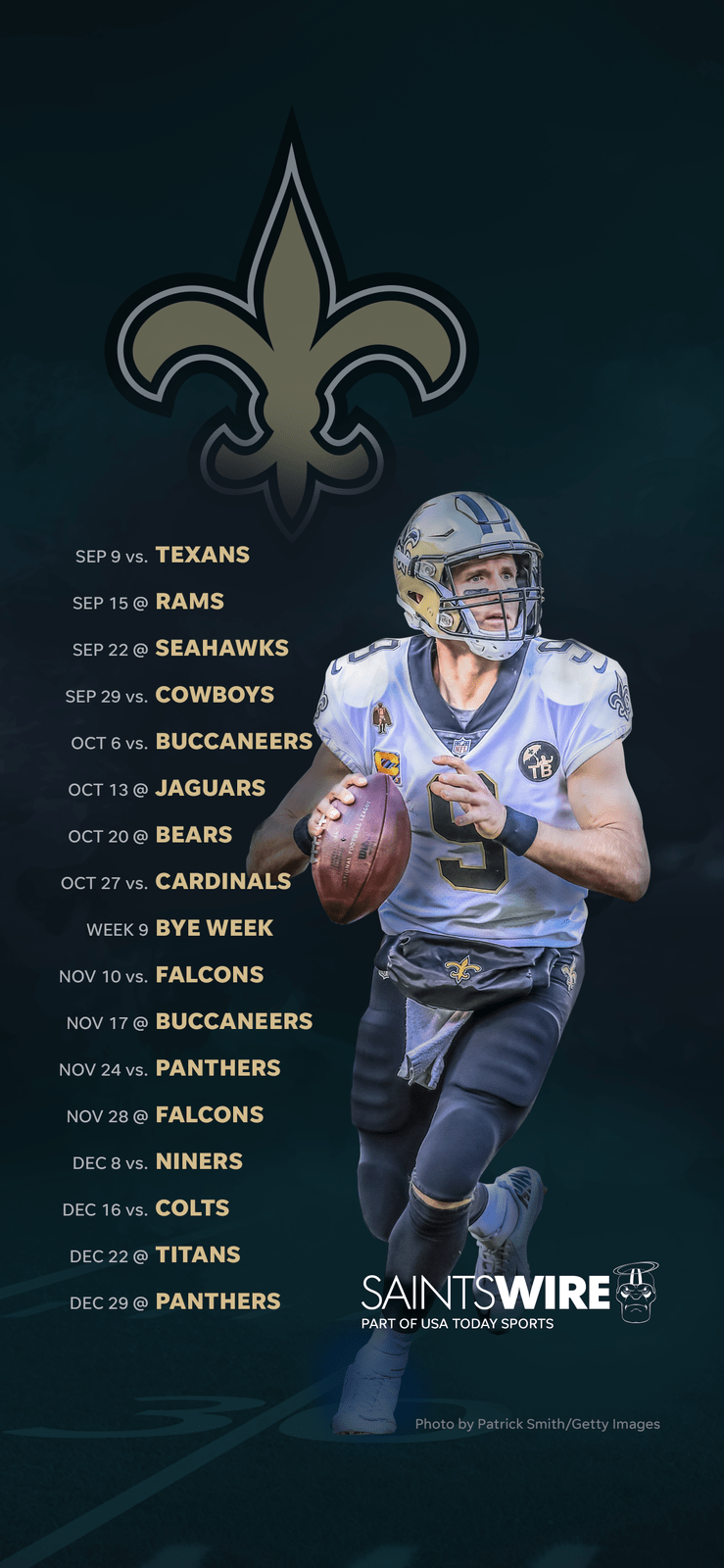 NFL New Orleans Saints Wallpapers - Top Free NFL New Orleans Saints ...