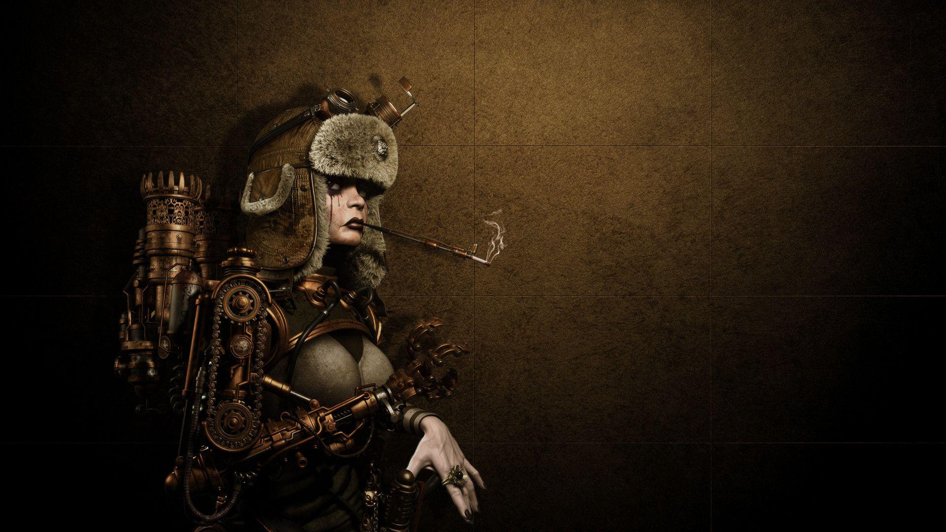 Steampunk Girl Wallpapers - Top Free Steampunk Girl Backgrounds ...