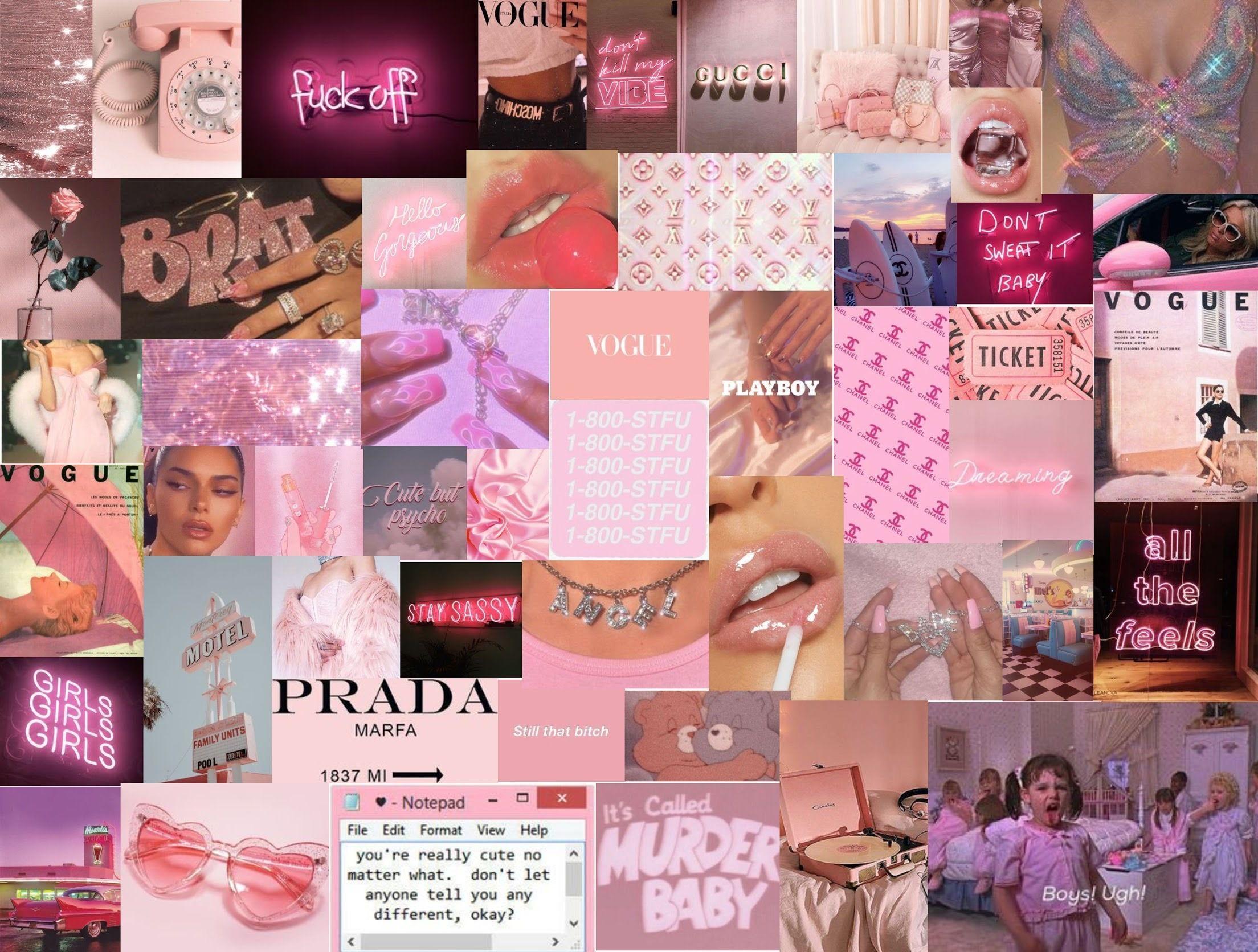 Aesthetic Pink Laptop Wallpapers - Top Những Hình Ảnh Đẹp
