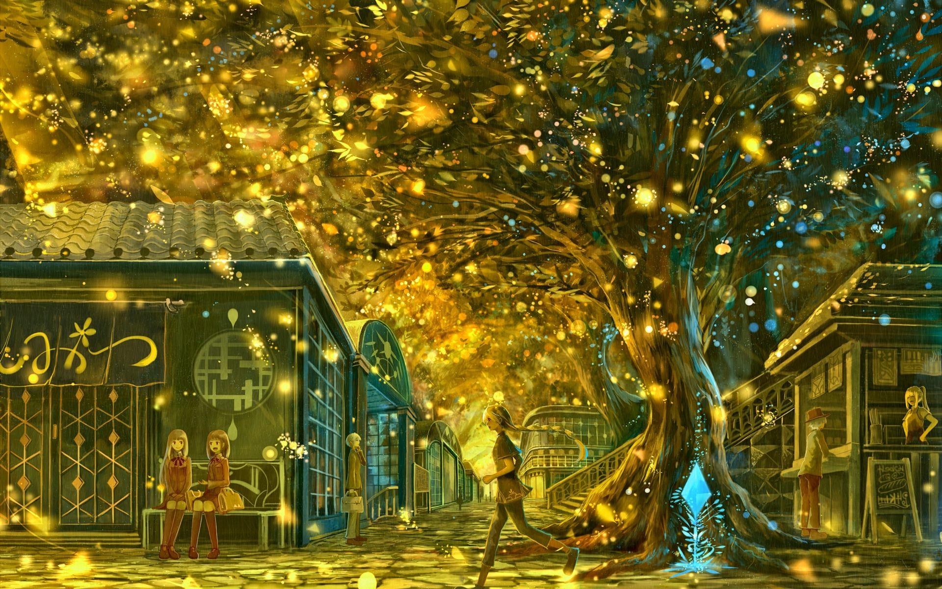 Tree Lights Wallpapers - Top Free Tree Lights Backgrounds - WallpaperAccess