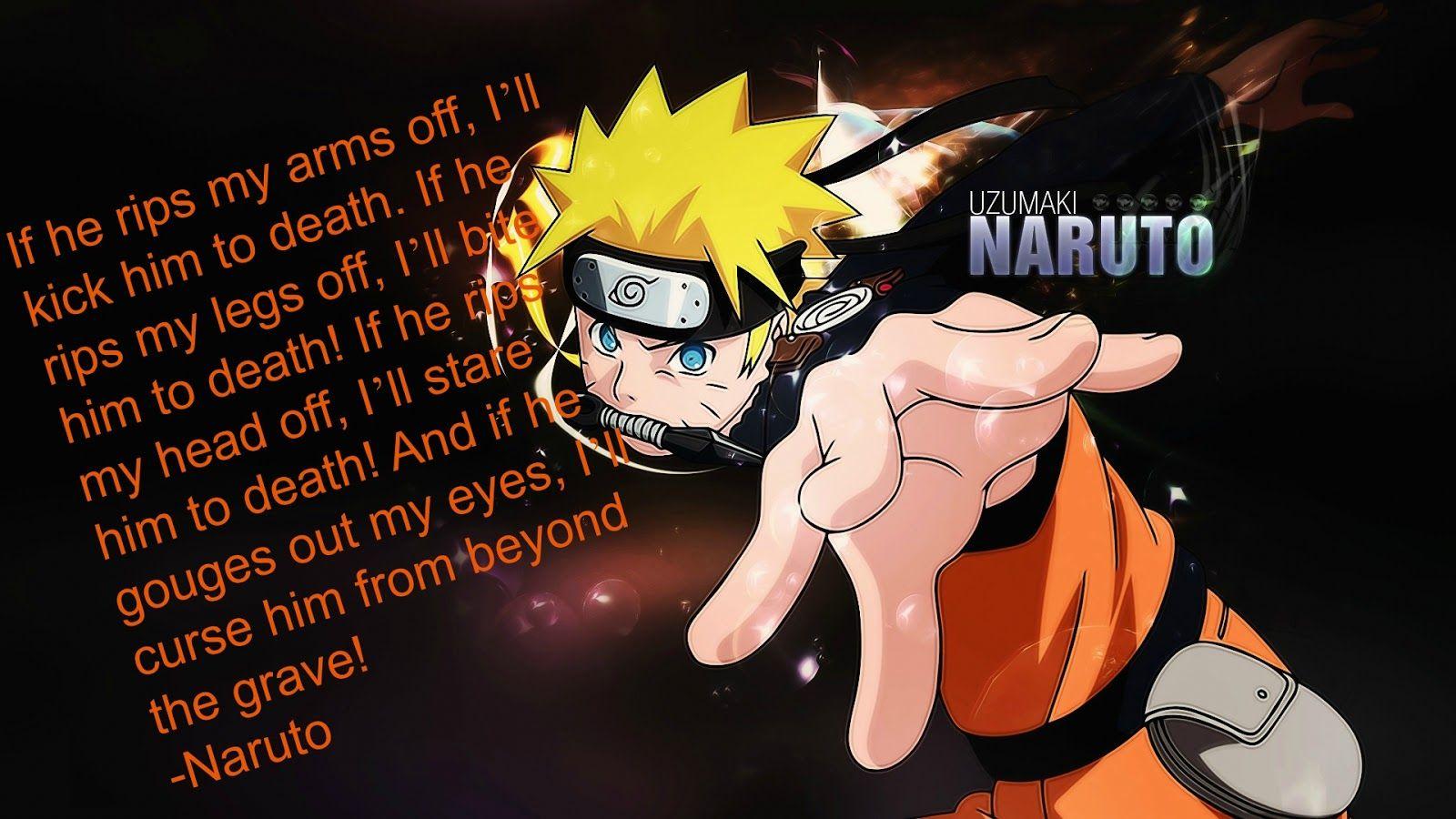 Naruto Sayings Wallpapers - Top Free Naruto Sayings Backgrounds ...
