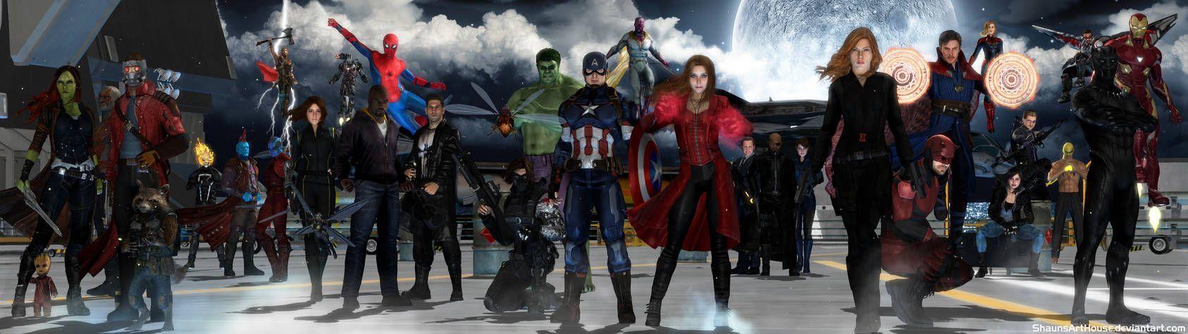 Superhero Dual Monitor Wallpapers - Top Free Superhero Dual Monitor ...