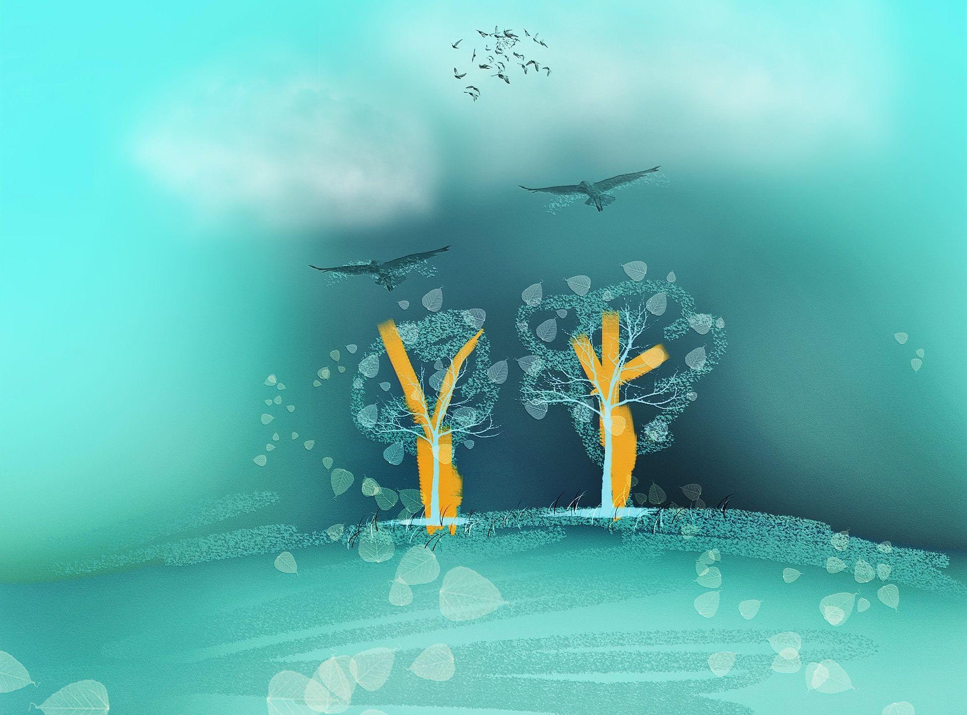 Simple Landscape Wallpapers - Top Free Simple Landscape Backgrounds ...