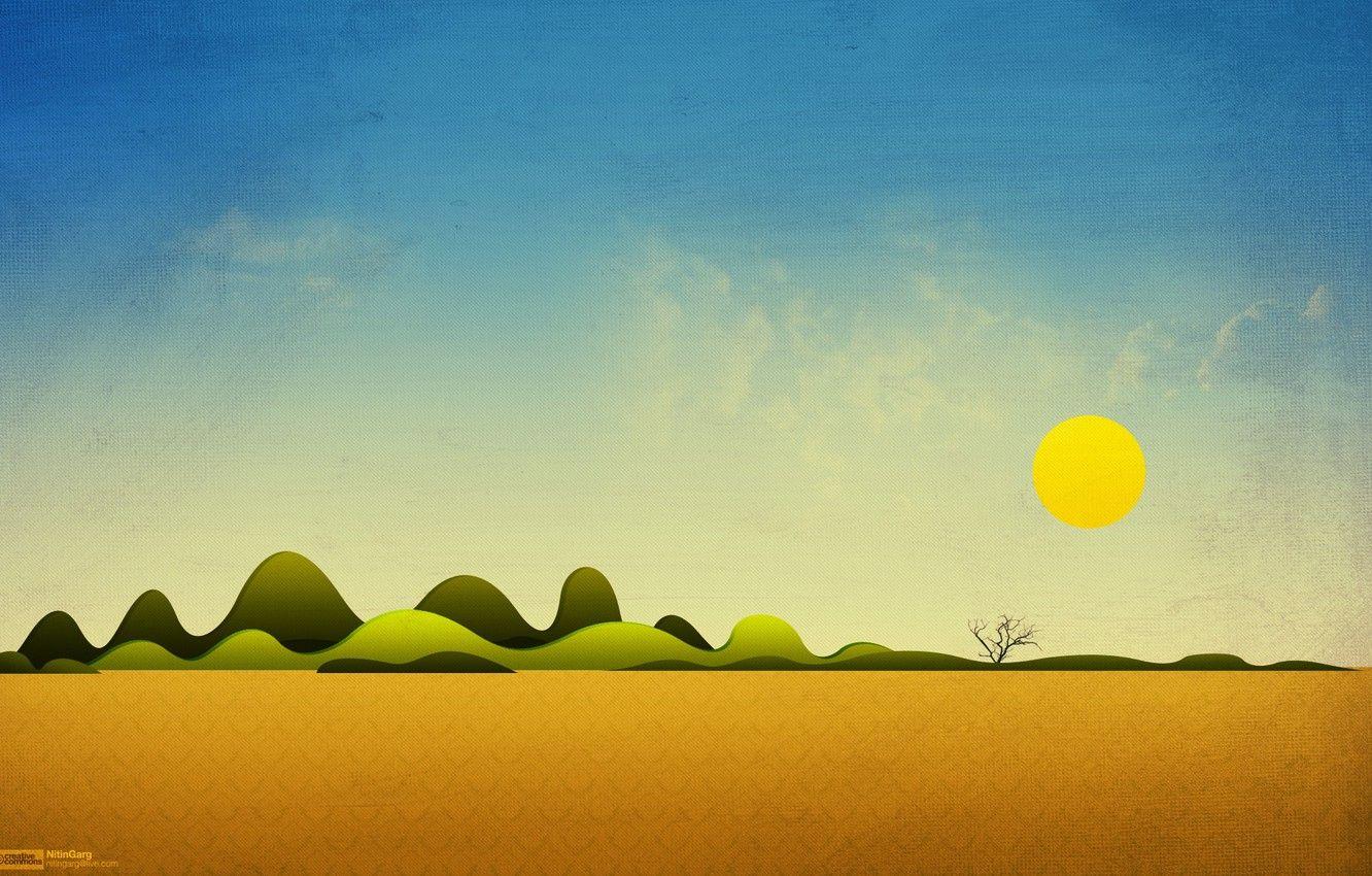 Simple Landscape Wallpapers - Top Free Simple Landscape Backgrounds ...