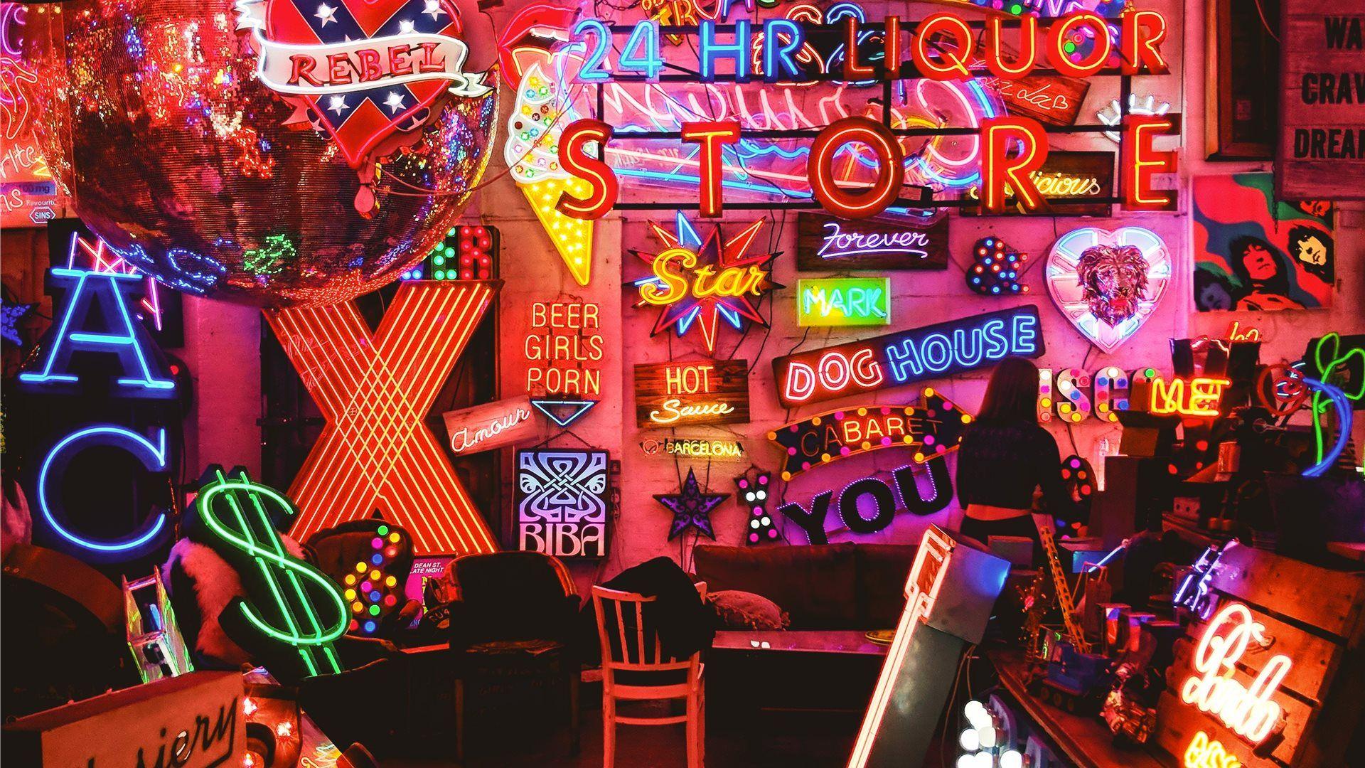 London Neon Wallpapers - Top Free London Neon Backgrounds - WallpaperAccess