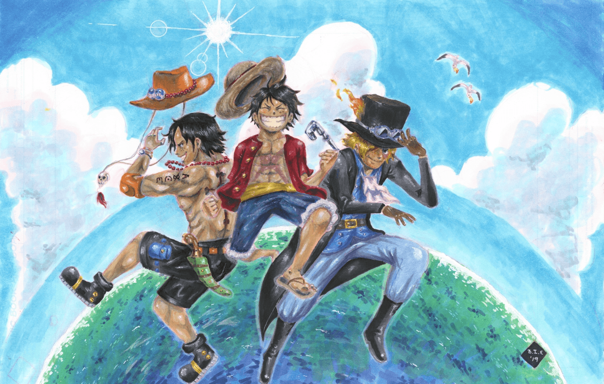 Ace Sabo Luffy Wallpapers - Top Free Ace Sabo Luffy Backgrounds - WallpaperAccess