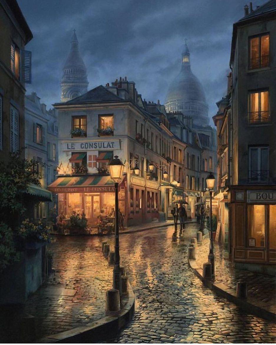 Paris Rain Wallpapers - Top Free Paris Rain Backgrounds - WallpaperAccess