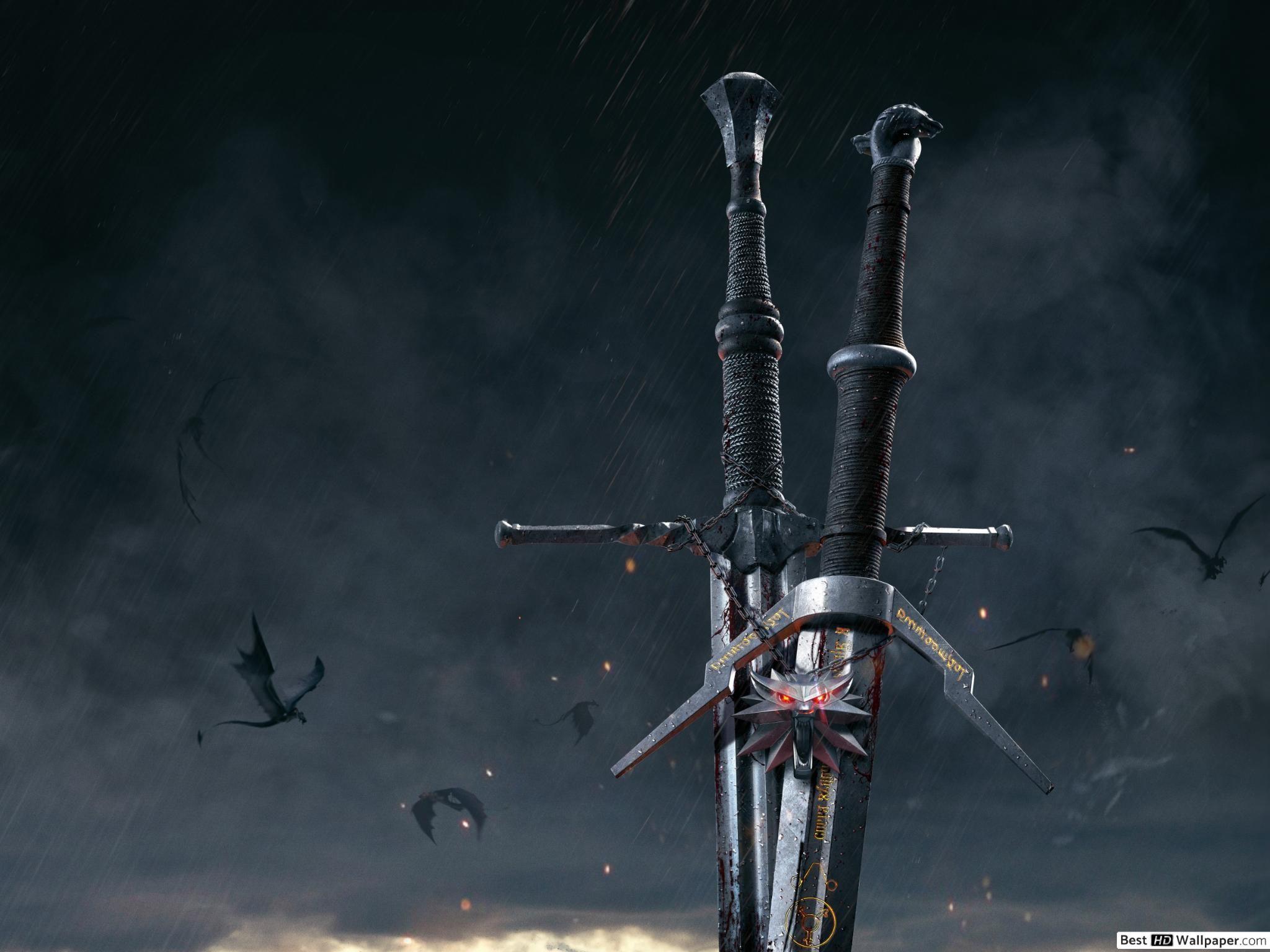 The Witcher Logo Wallpapers Top Free The Witcher Logo Backgrounds Wallpaperaccess