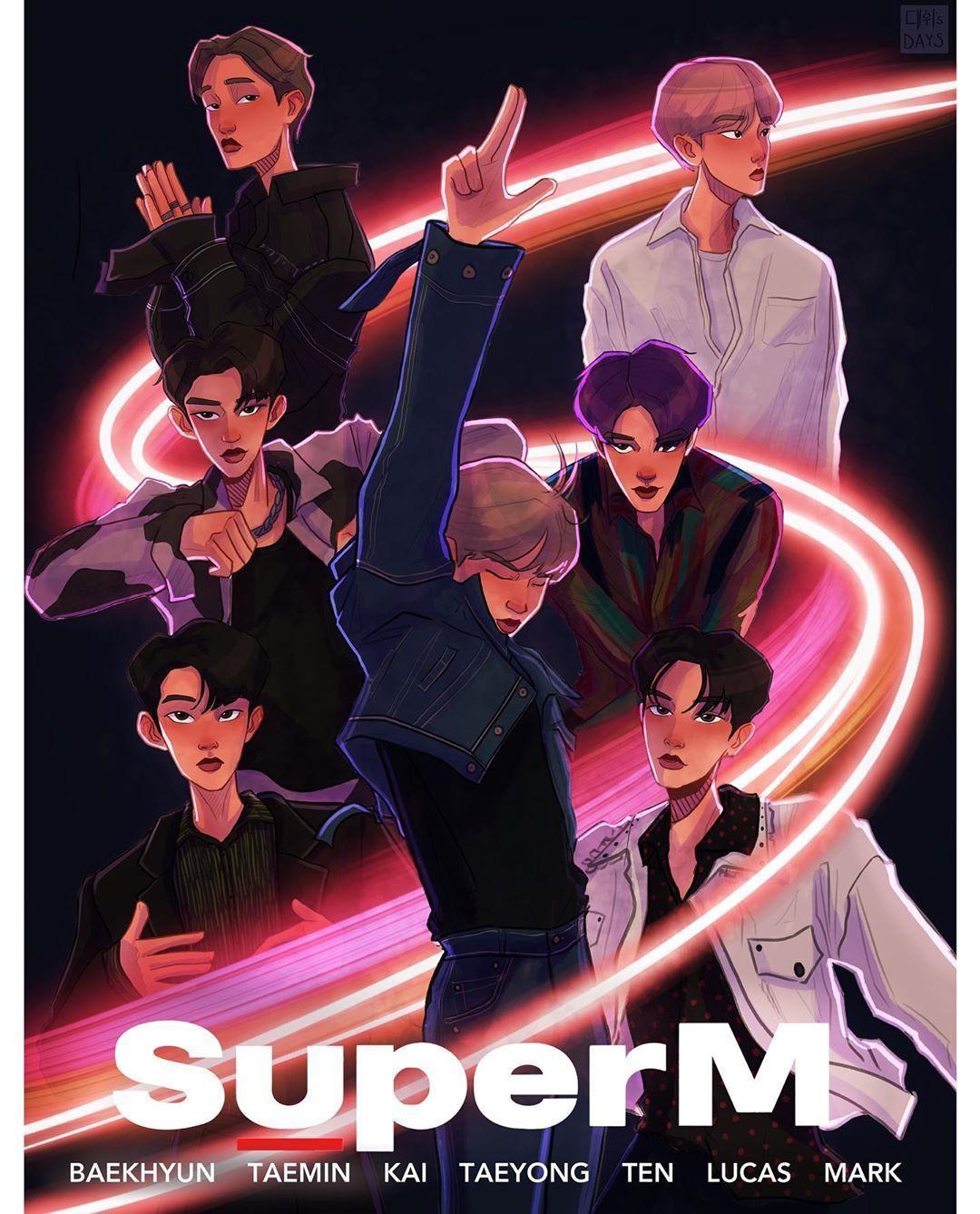 SuperM Kpop Wallpapers - Top Free SuperM Kpop Backgrounds - WallpaperAccess
