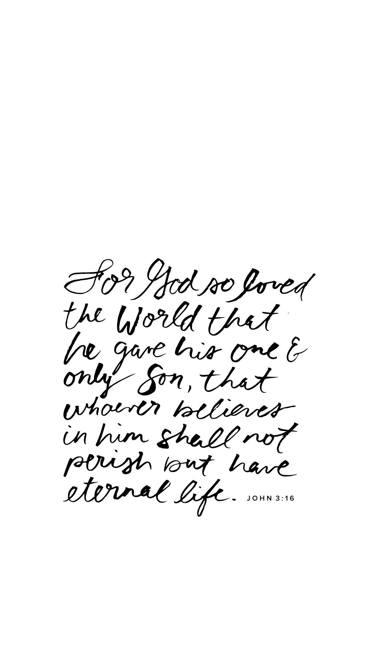 John 3:16 Wallpapers - Top Free John 3:16 Backgrounds - WallpaperAccess