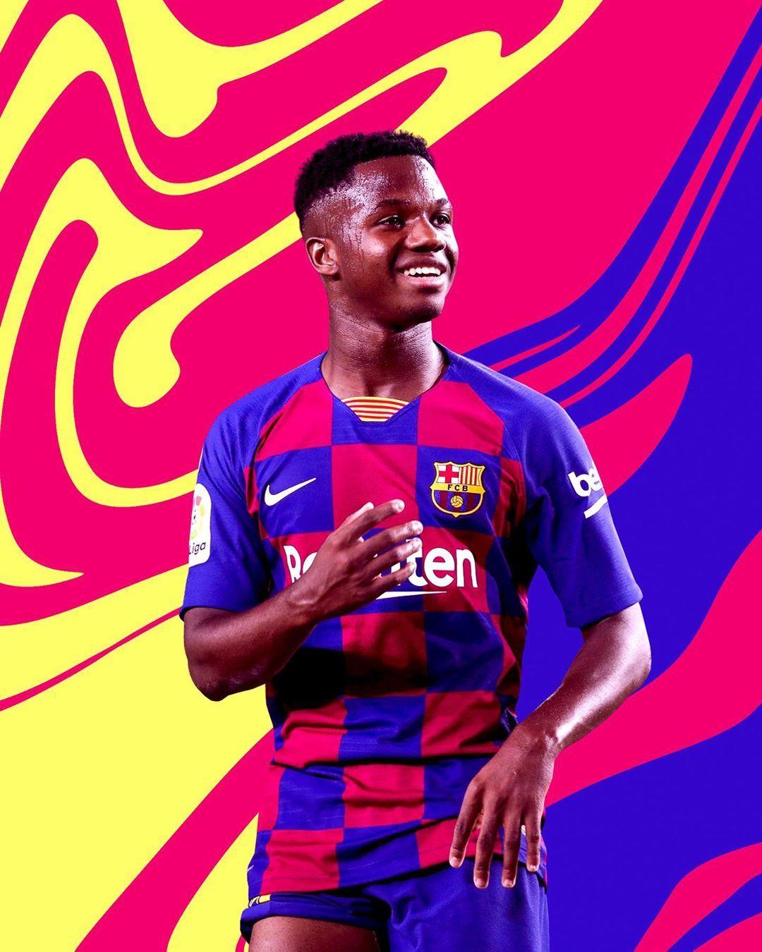 Ansu Fati Wallpapers - Top Free Ansu Fati Backgrounds - WallpaperAccess