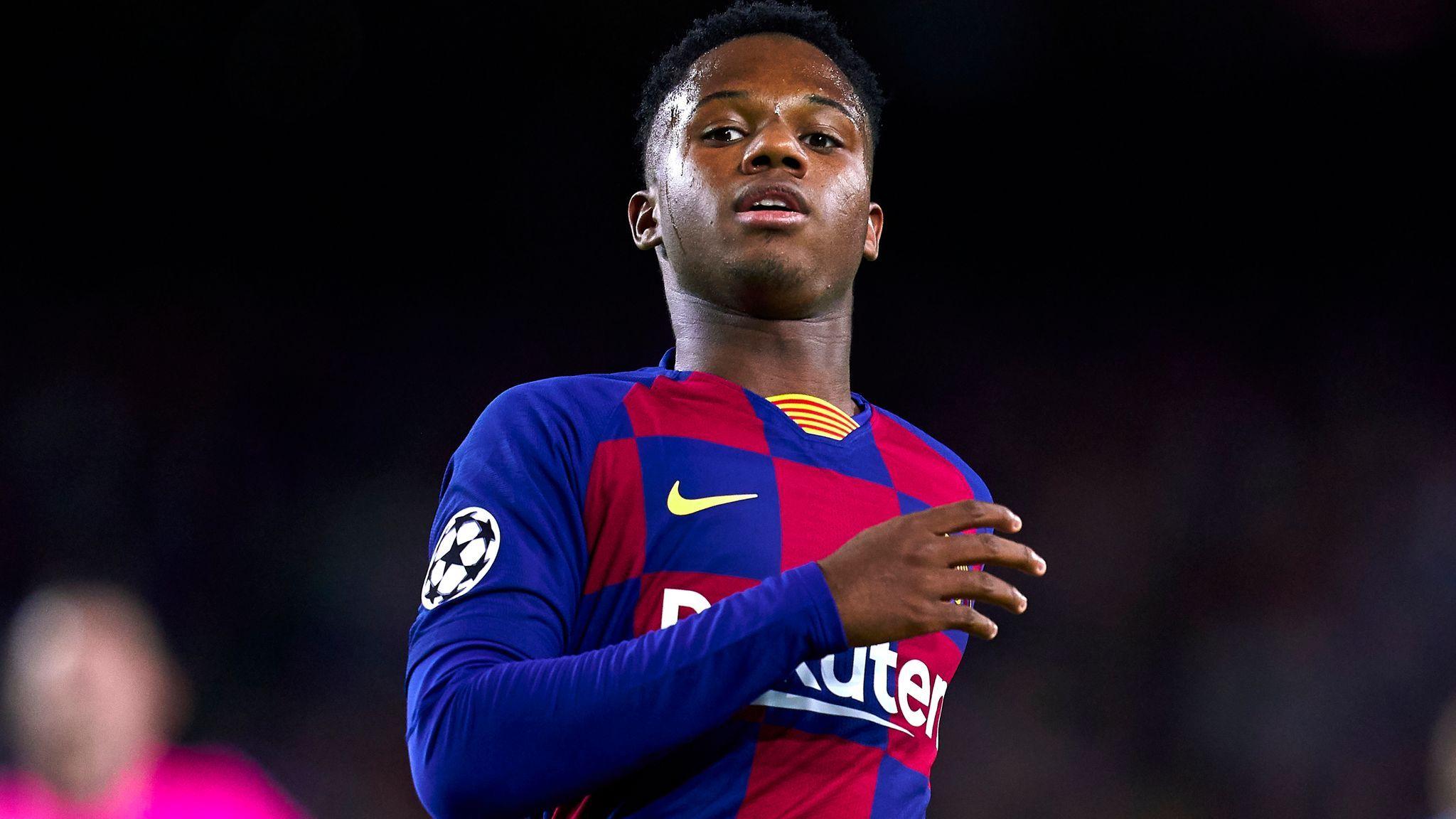 Ansu Fati Wallpapers - Top Free Ansu Fati Backgrounds - WallpaperAccess