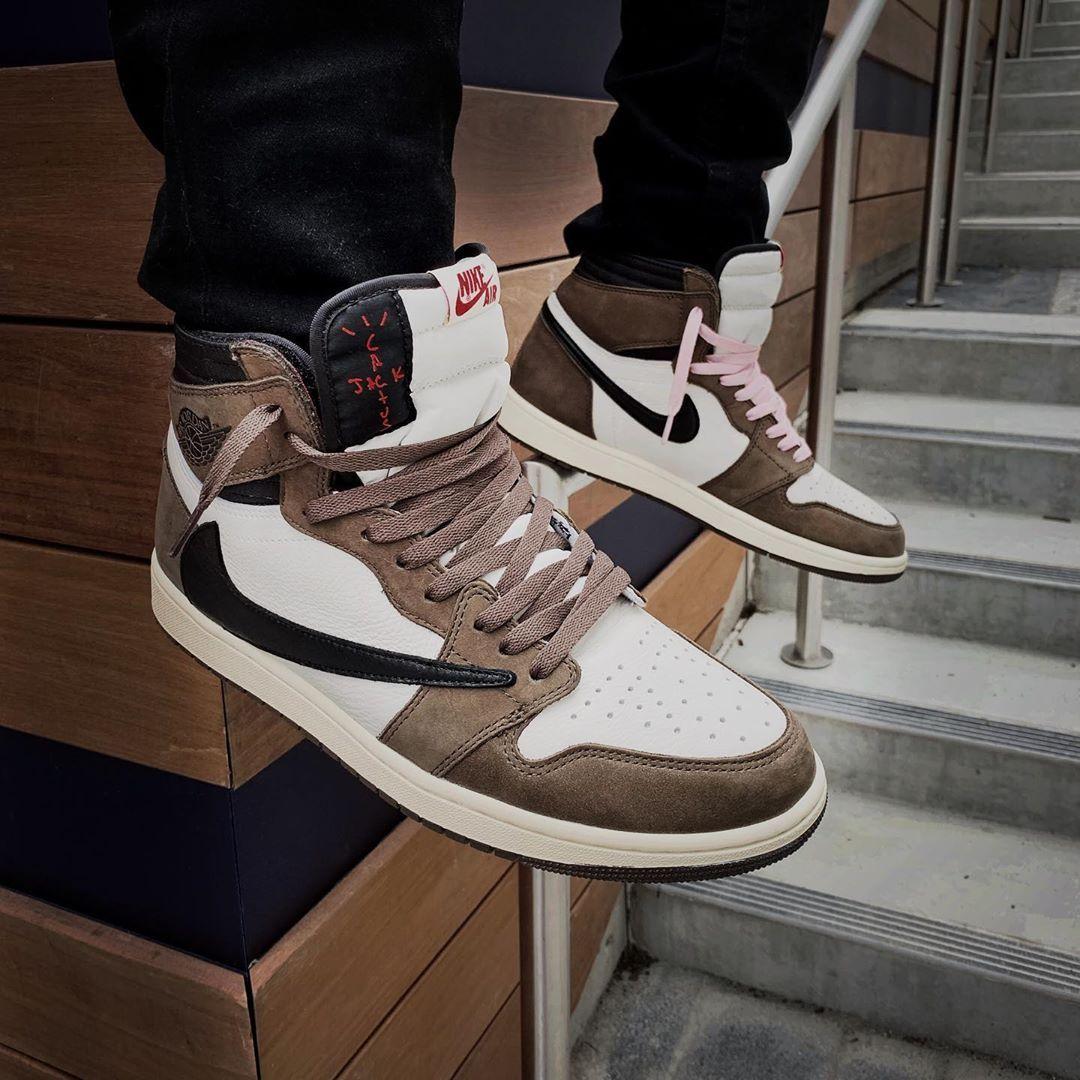 Jordan 1 Travis Scott Wallpapers - Top Free Jordan 1 Travis Scott ...