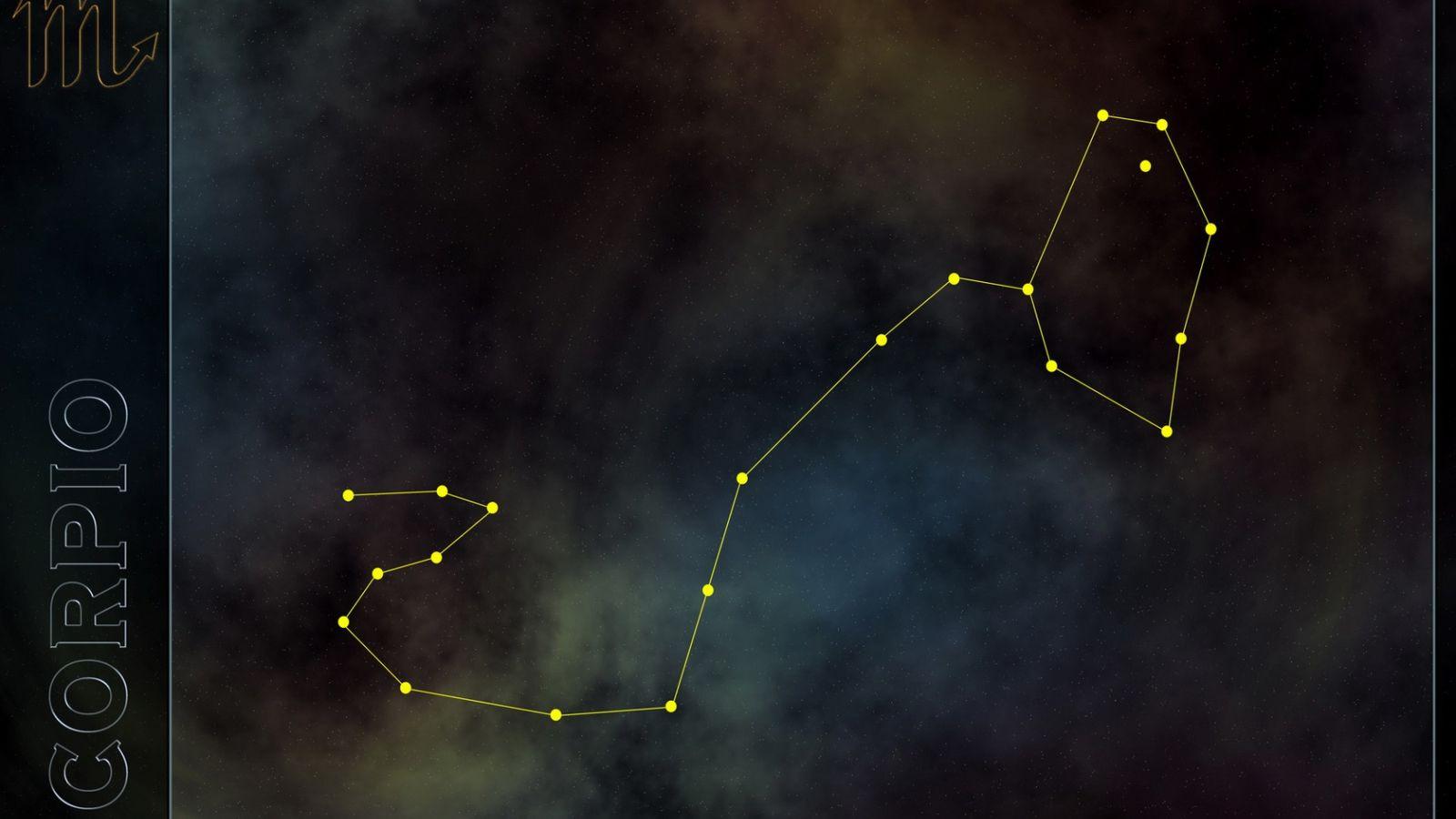 Scorpio Constellation Wallpapers - Top Free Scorpio Constellation ...