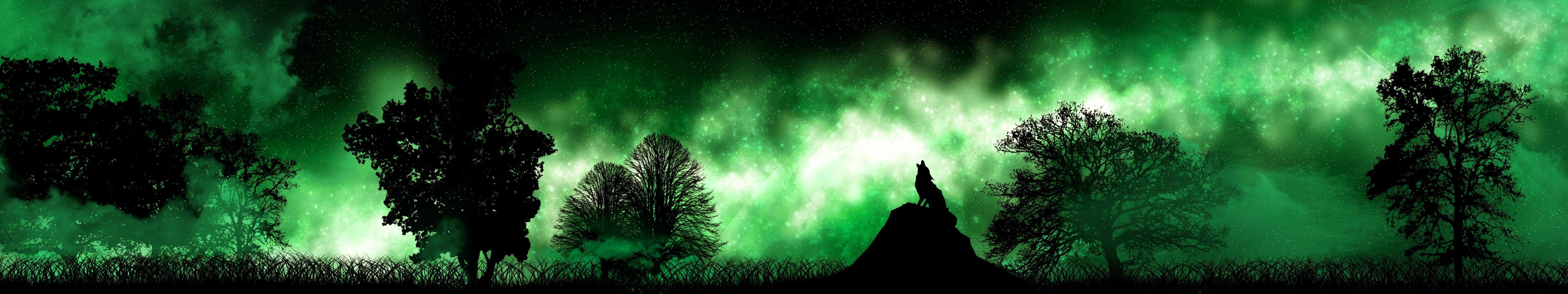 Wolf Aurora Wallpapers - Top Free Wolf Aurora Backgrounds - WallpaperAccess