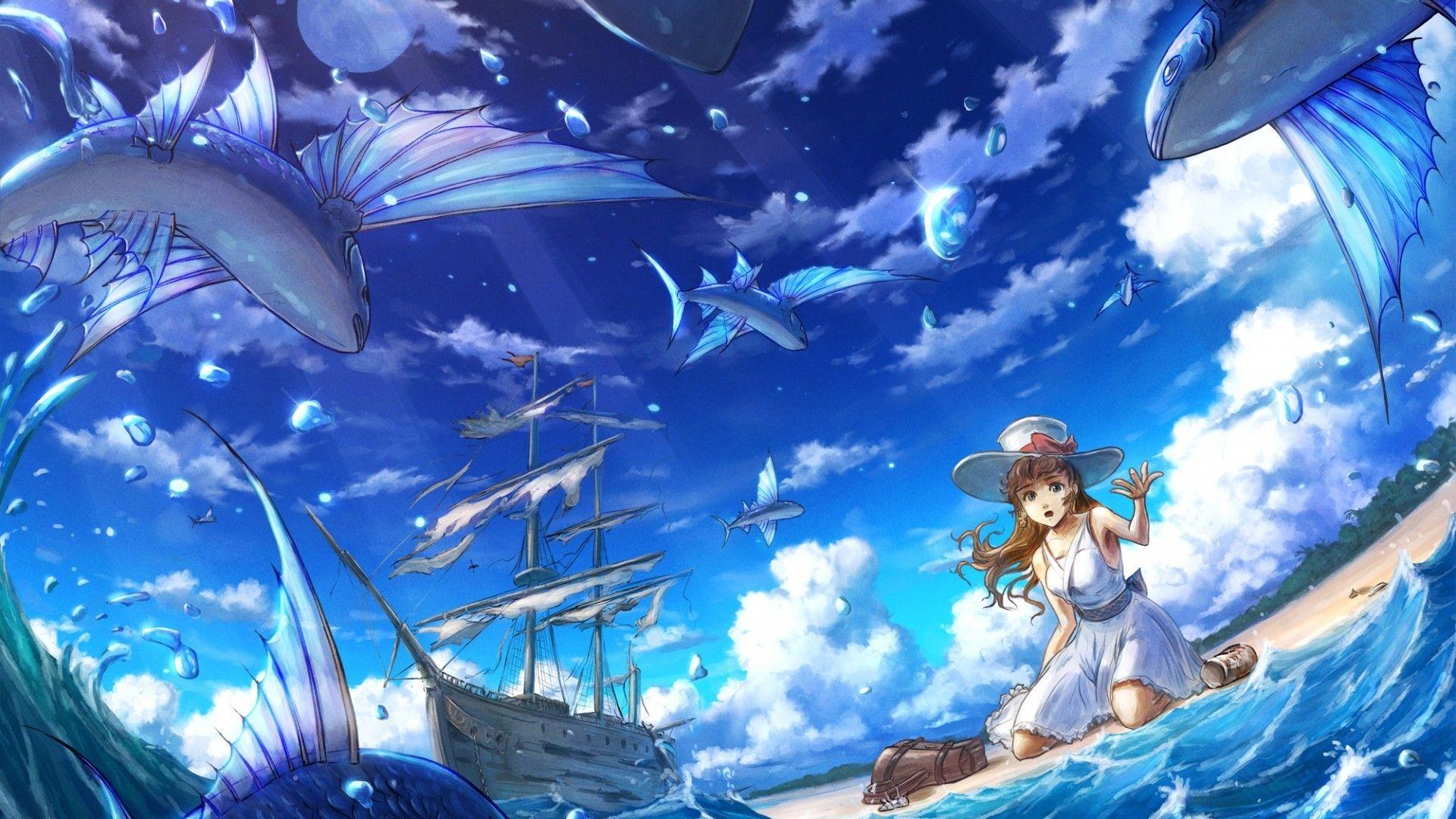 Anime Ships Wallpapers - Top Free Anime Ships Backgrounds - WallpaperAccess