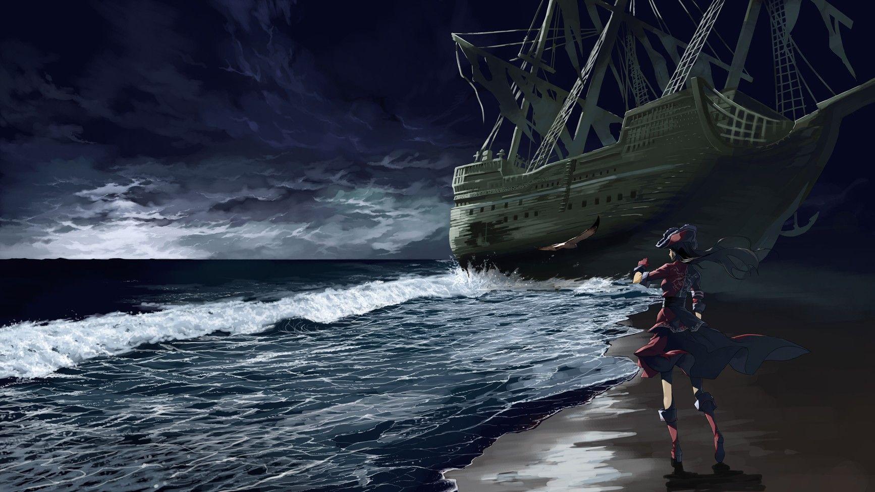 Anime Ship Wallpapers - Top Free Anime Ship Backgrounds - WallpaperAccess