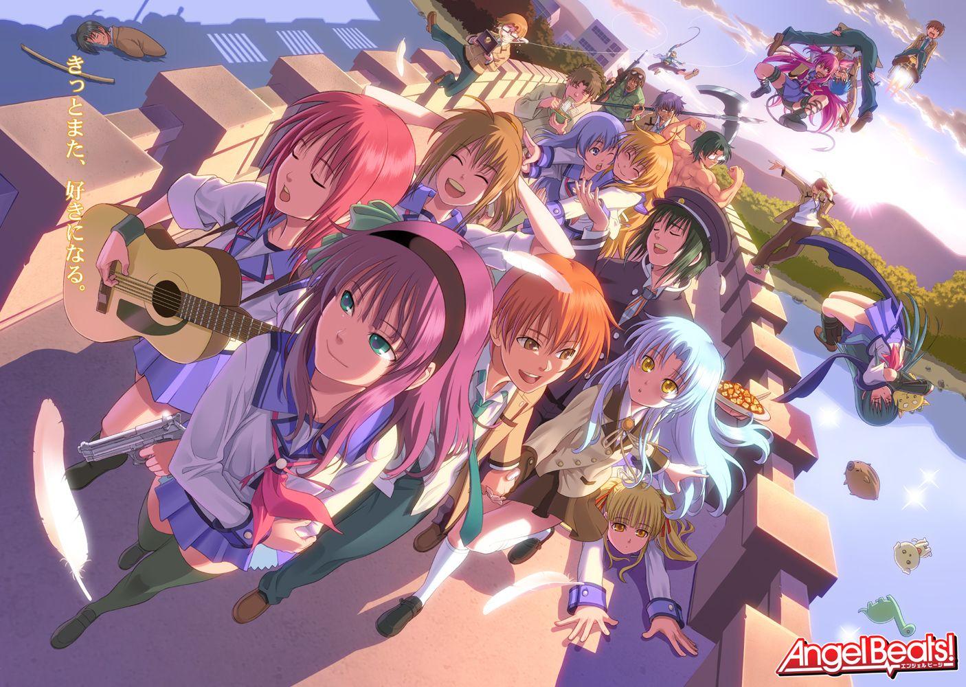 Anime Angel Beats Wallpapers - Top Free Anime Angel Beats Backgrounds ...