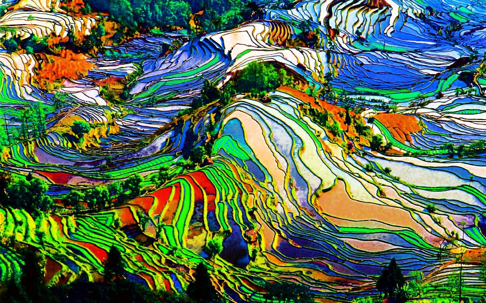 Trippy Landscape Wallpapers - Top Free Trippy Landscape Backgrounds ...