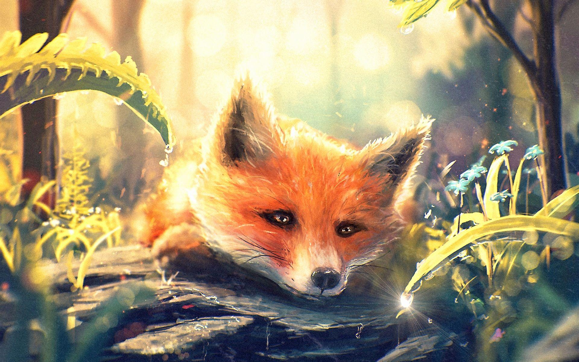Fox Digital Wallpapers - Top Free Fox Digital Backgrounds - WallpaperAccess