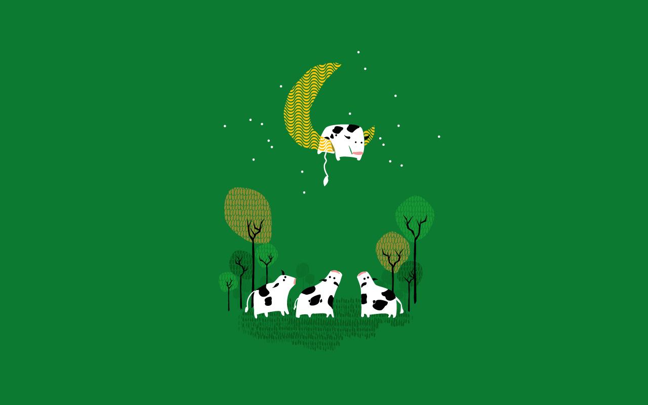 Cute Cartoon Cow Wallpapers - Top Free Cute Cartoon Cow Backgrounds ...