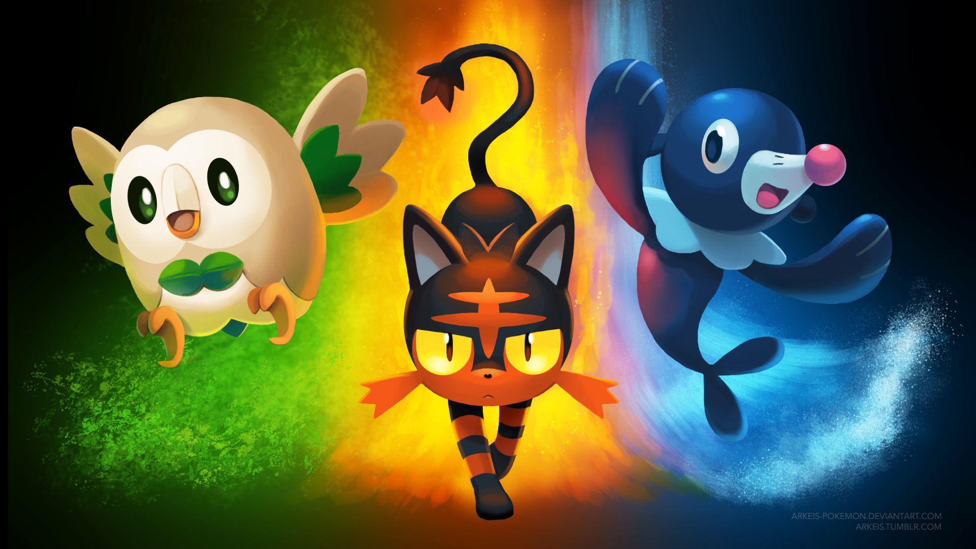 Alola Pokemon Wallpapers Top Free Alola Pokemon Backgrounds Wallpaperaccess