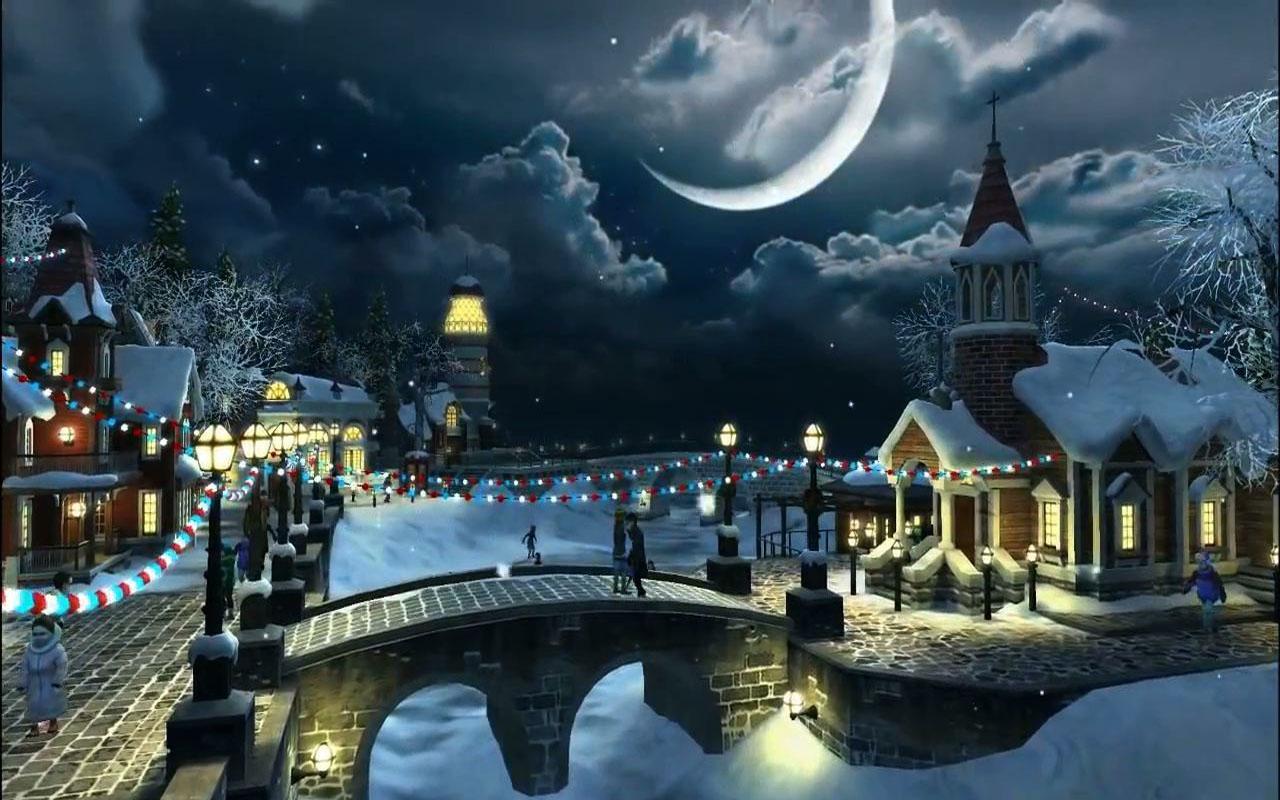 Snowy Village Wallpapers - Top Free Snowy Village Backgrounds ...