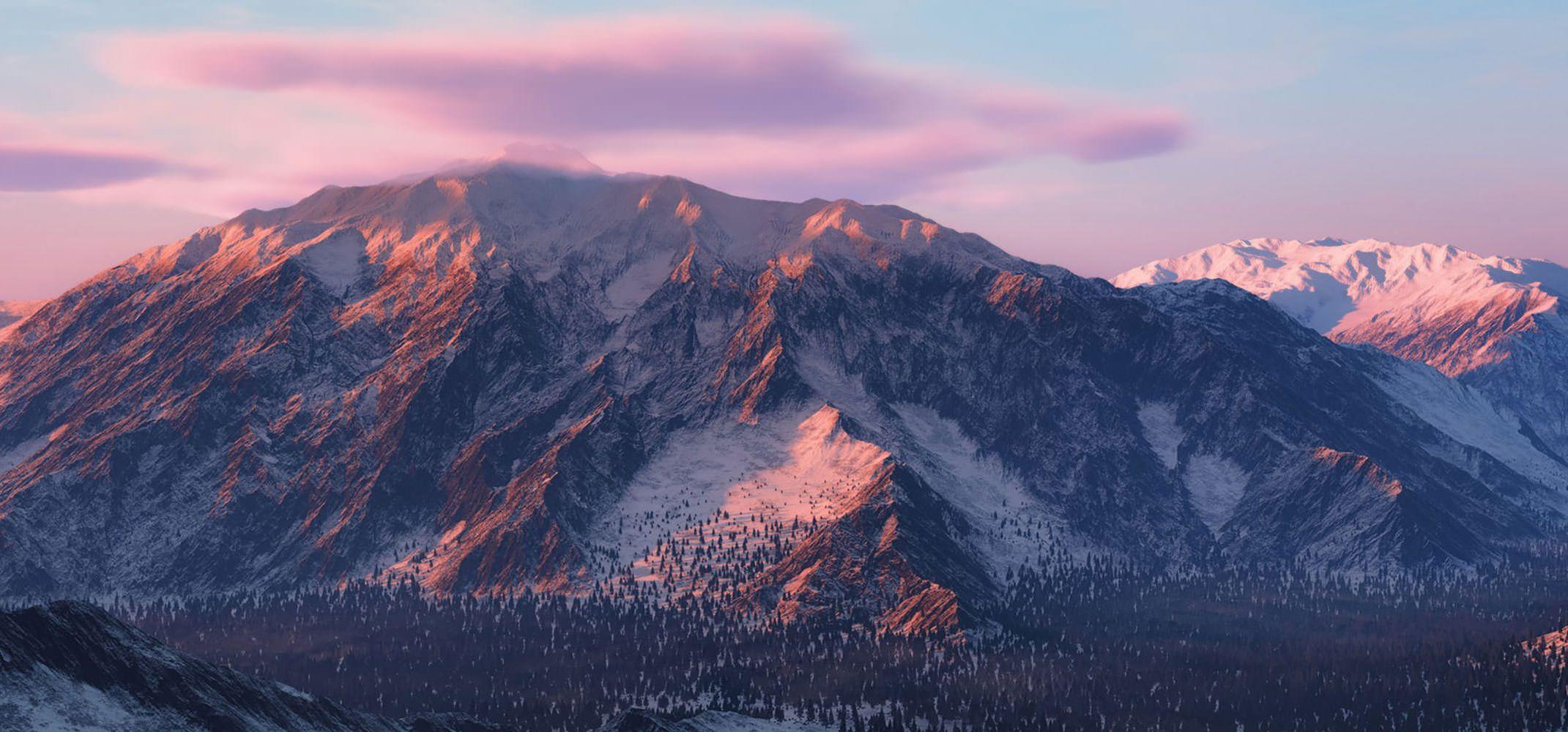 Mountains Dual Screen Wallpapers - Top Free Mountains Dual Screen ...