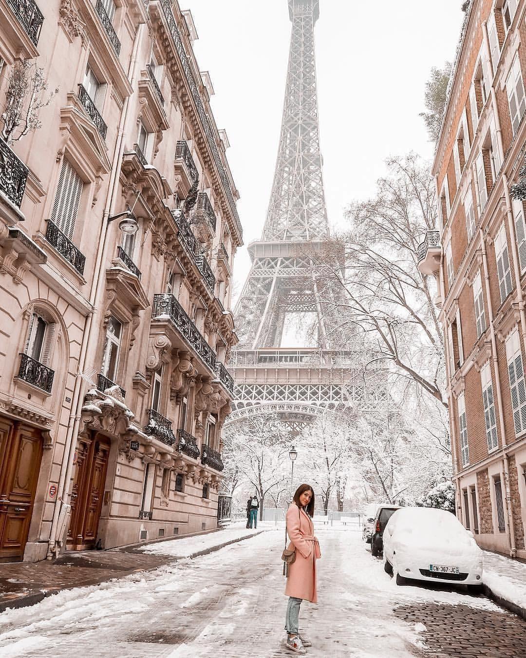Snowy Paris Wallpapers - Top Free Snowy Paris Backgrounds - WallpaperAccess